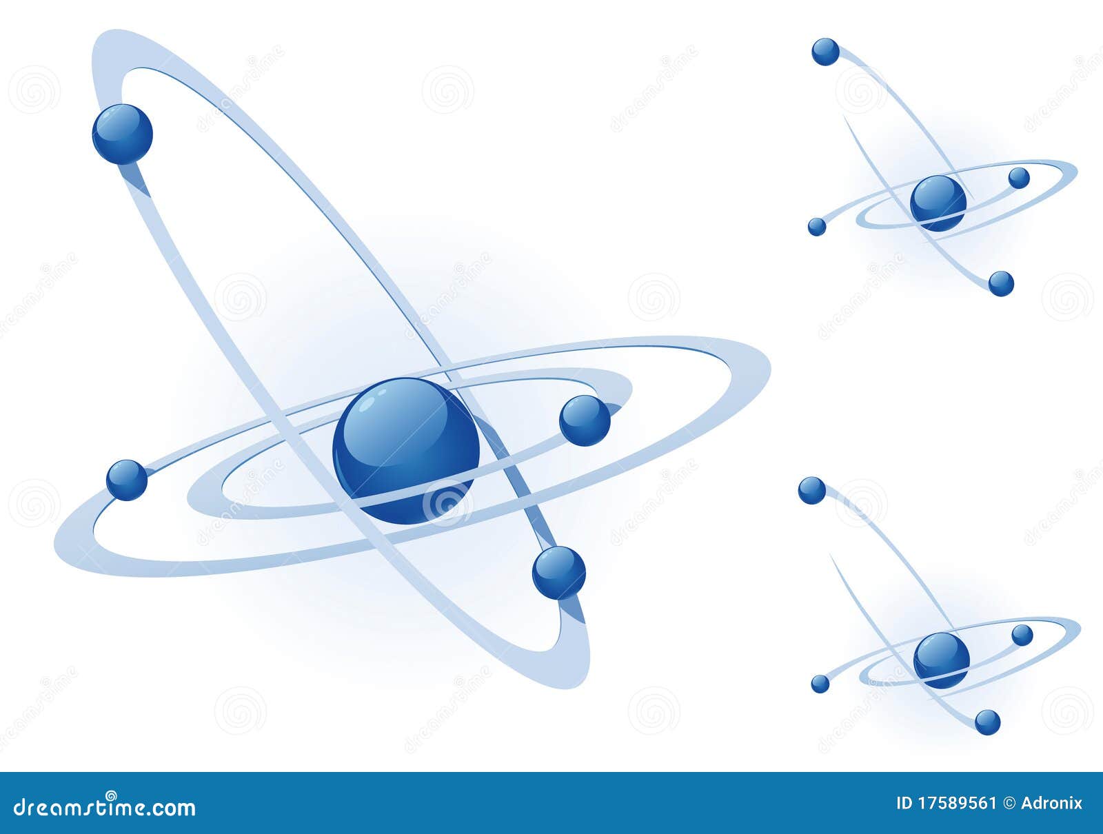 Atom symbol stock vector. Illustration of vector, molecule - 17589561