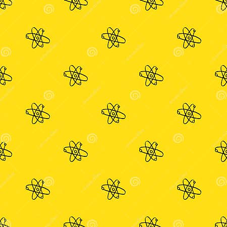 Atom Symbol Vintage Label, Grunge Textured Retro Badge, Typography ...