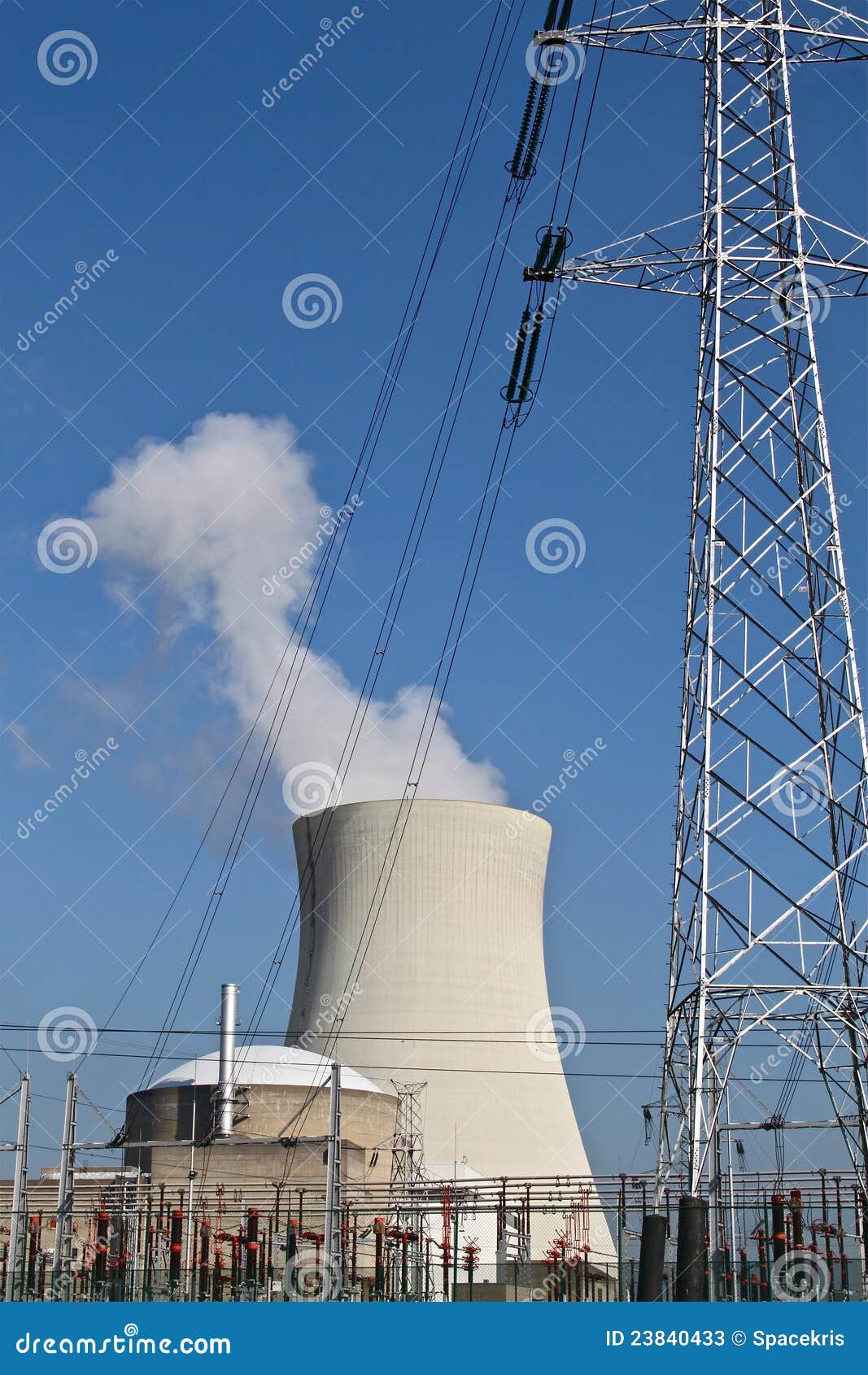 Atomenergie stockbild. Bild von seilzug, gondelstiel - 23840433