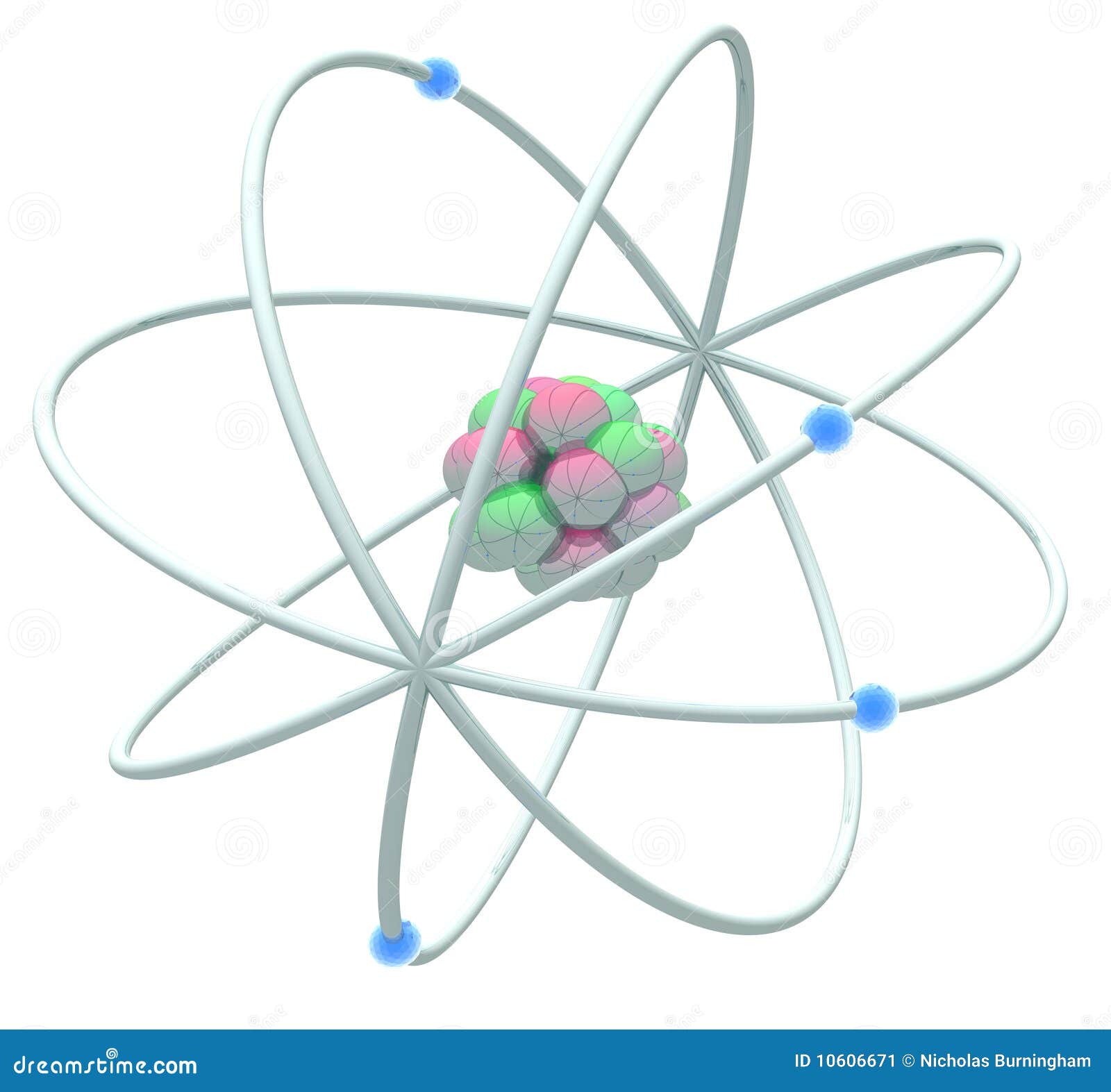Atomic stock illustration. Illustration of scientific - 10606671