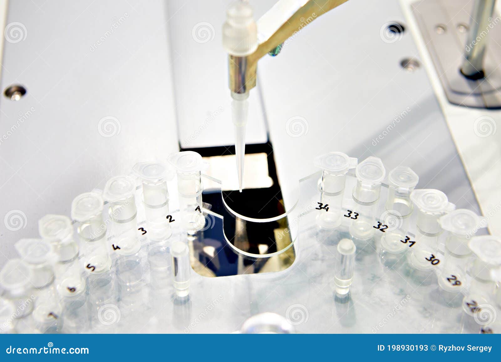 Atomic Absorption Spectrometer with Electrothermal Atomization Stock ...