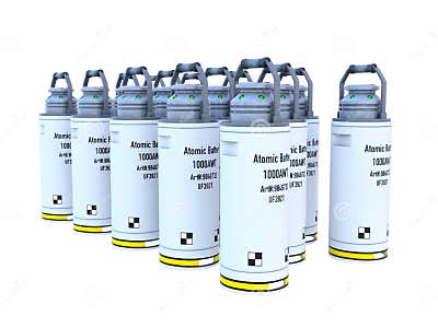 Atomic battery stock illustration. Illustration of white - 63243502