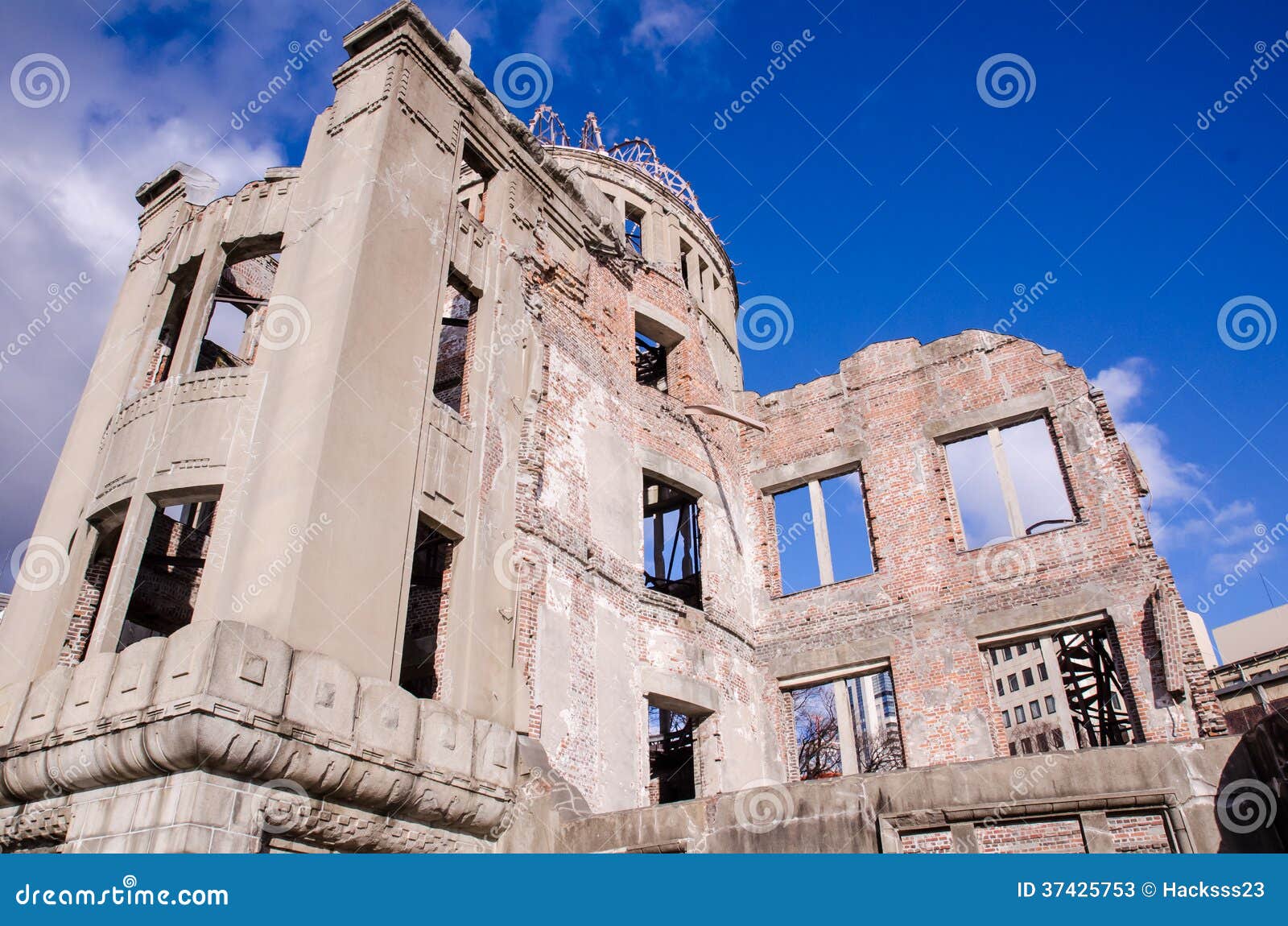 Atomic Bomb Dome, the Building Was Attack by Atomic Bomb in World War 2 ...
