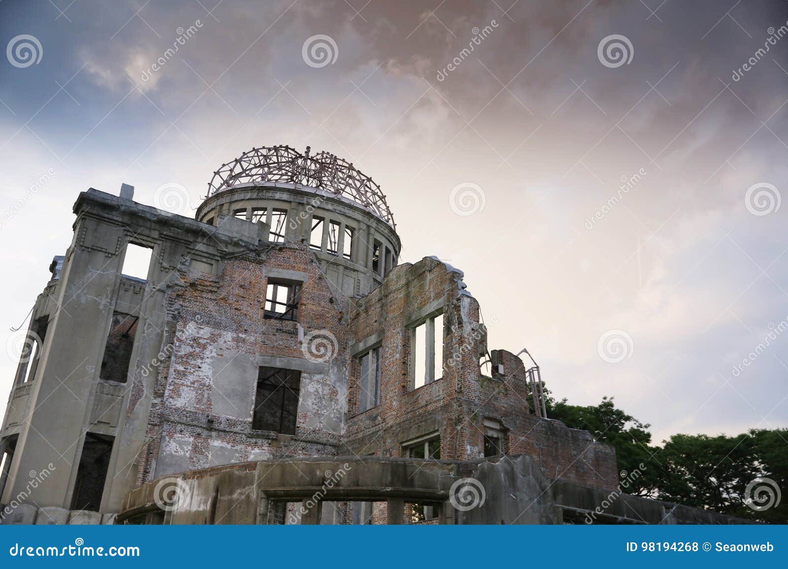 Atomic Bomb Dome in Hiroshima Japan. Editorial Stock Photo - Image of ...