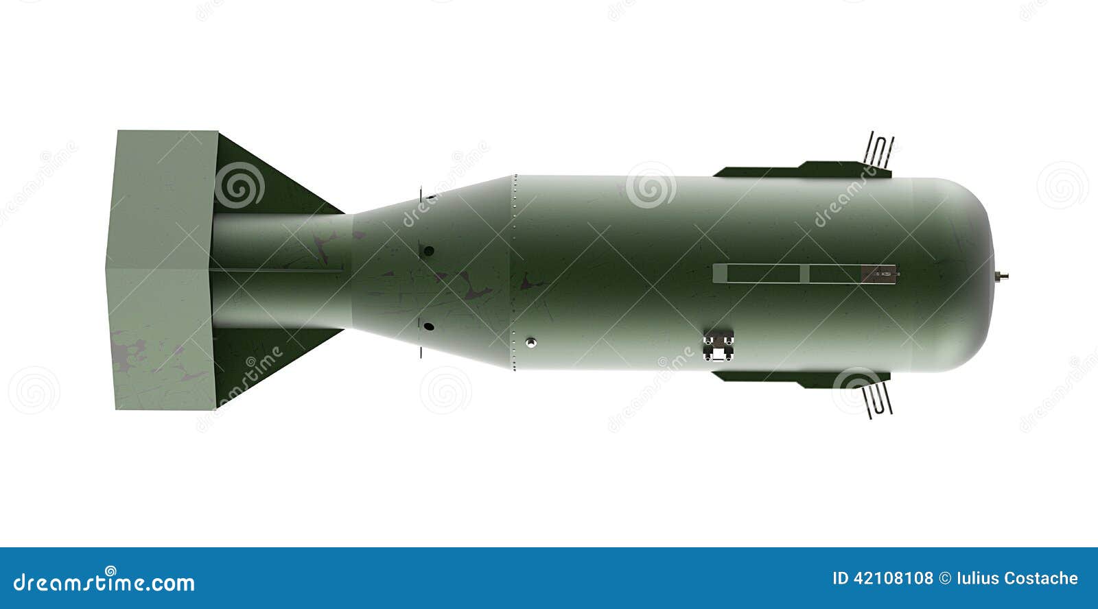 Atomic bomb stock illustration. Illustration of attack - 42108108