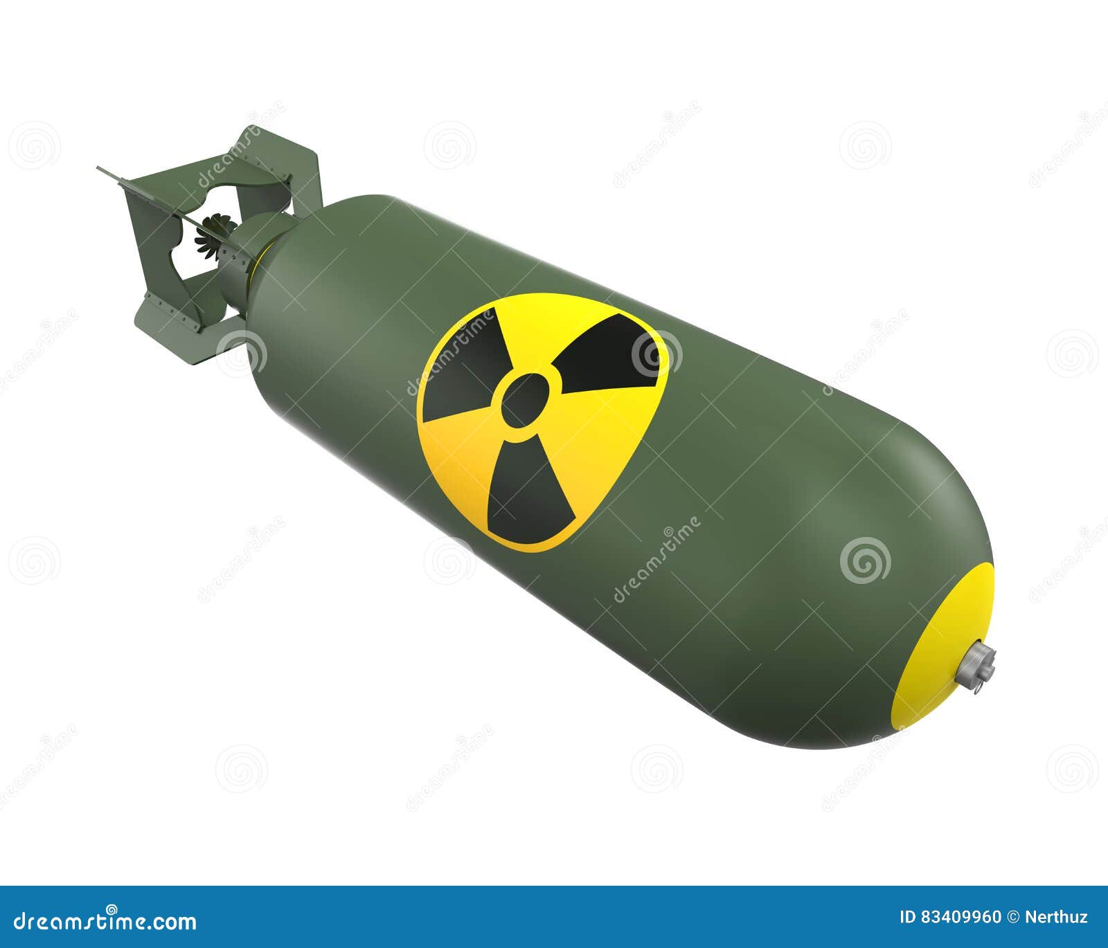 Atomic Bomb stock illustration. Illustration of projectile - 83409960