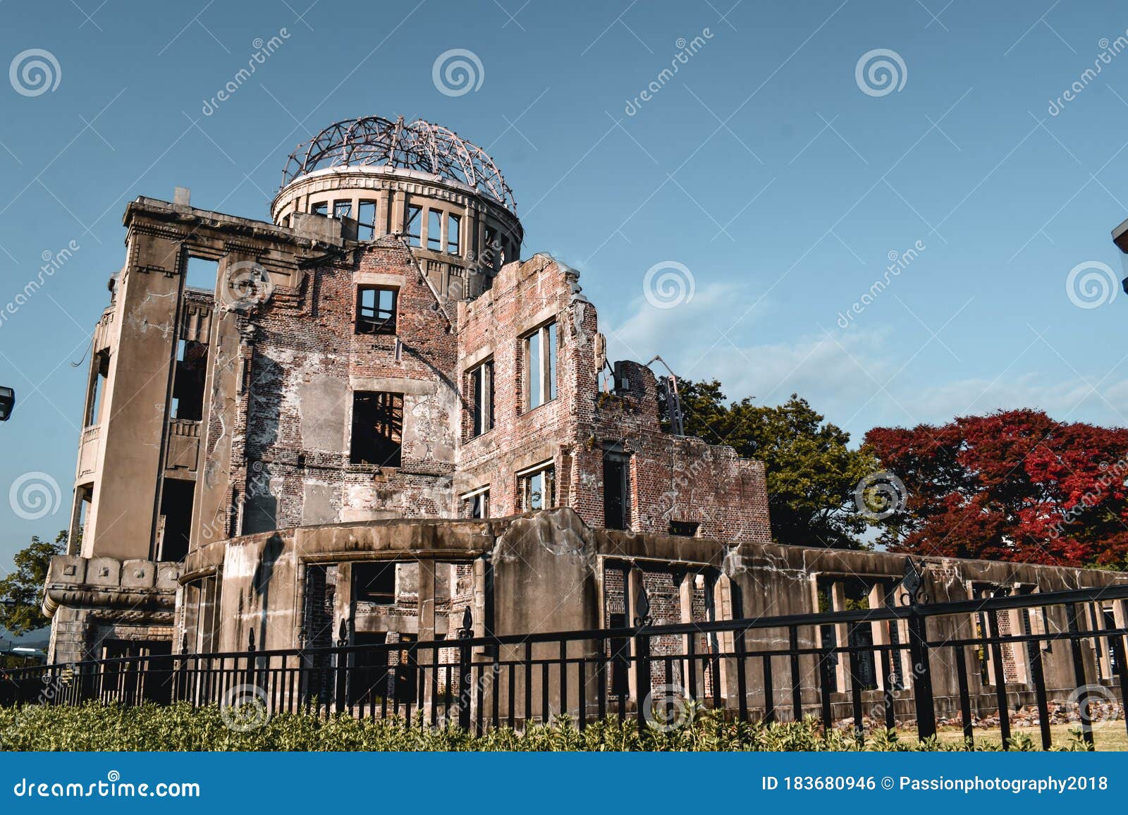 Atomic Dome the only Building that Survived the Nuclear Bomb Blast in ...
