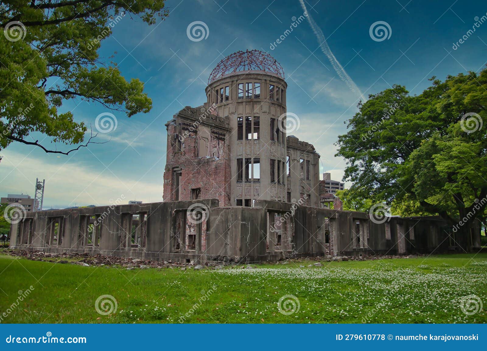 Atomic dome of Hiroshima stock photo. Image of atomic - 279610778