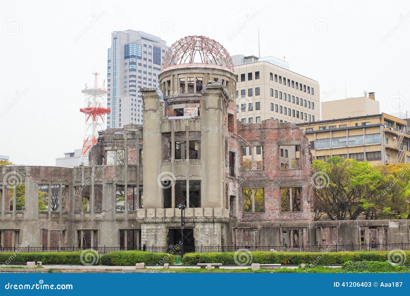 Atomic Dome the Memorial of Nuclear Attack Editorial Stock Photo ...