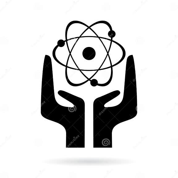 Atomic energy sign stock vector. Illustration of industry - 80682466