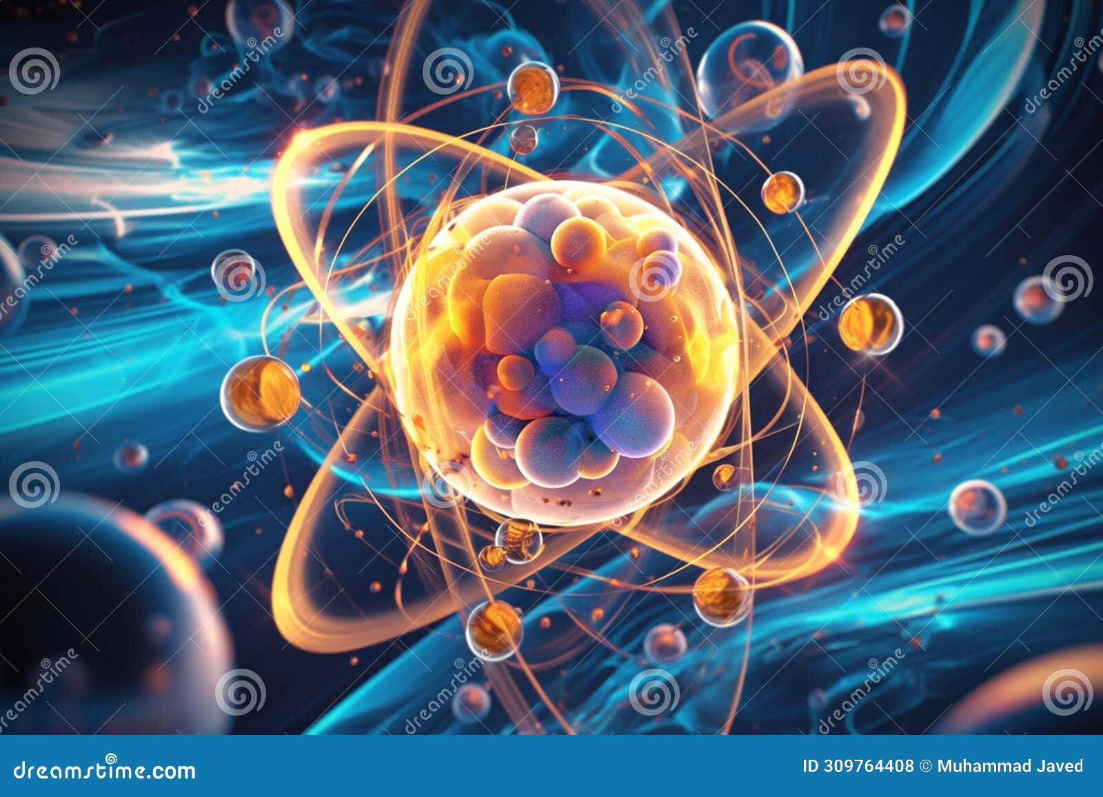 Atomic Essence Revealed Protons, Neutrons, Electrons, And Elementary ...
