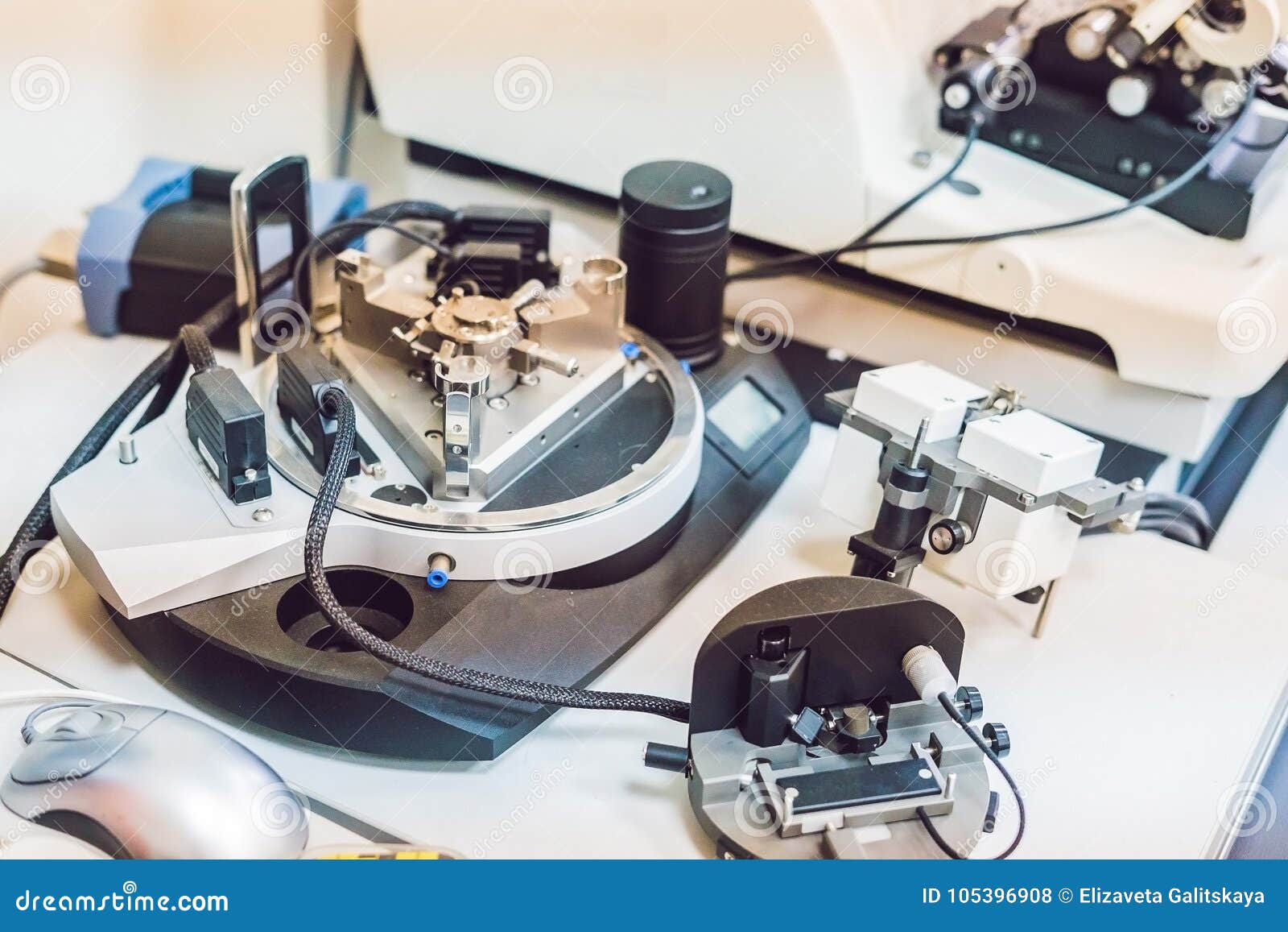 Atomic Force Microscope in a Laboratory Stock Photo - Image of ...
