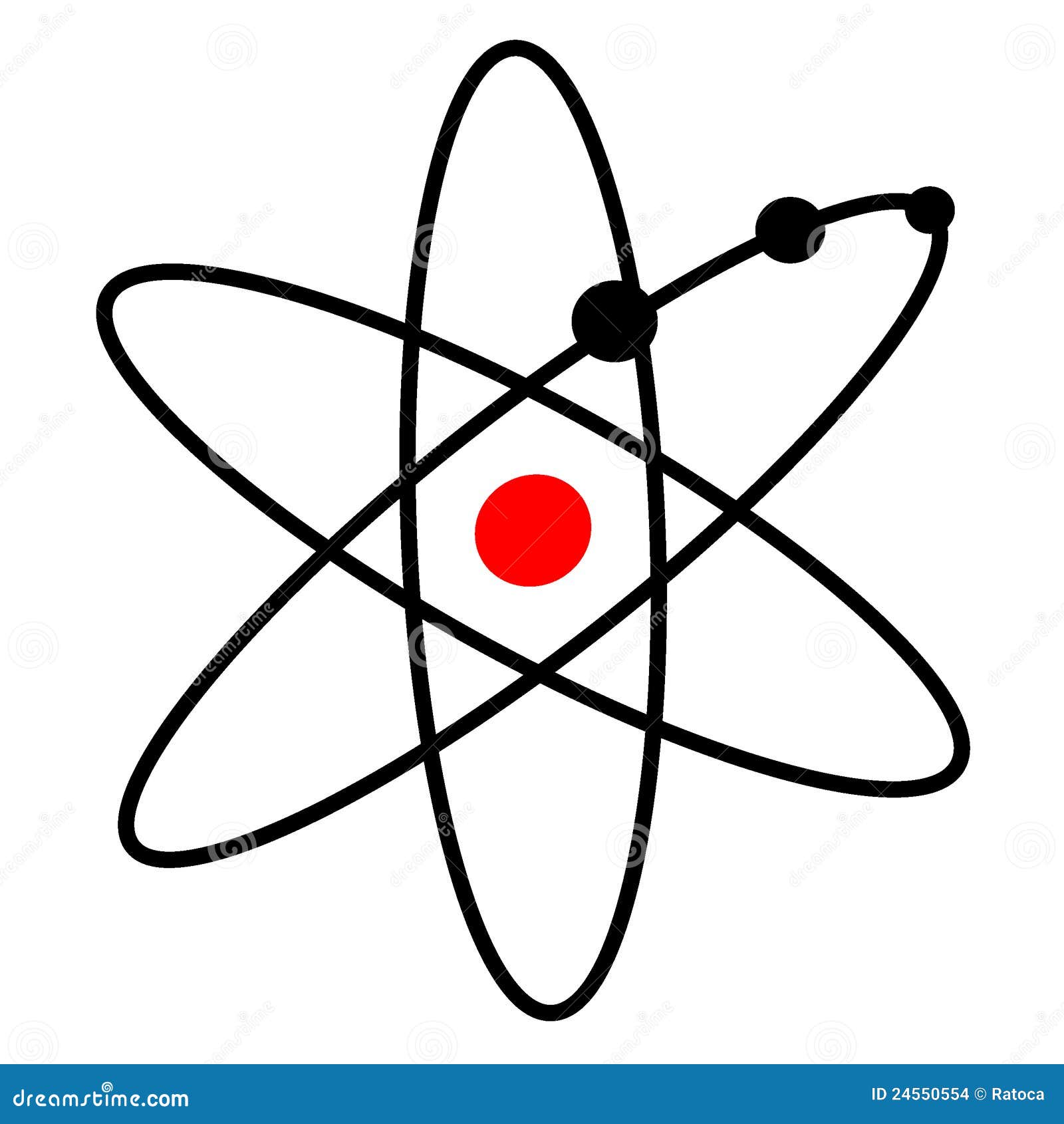 Atomic icon stock vector. Illustration of design, engineer - 24550554