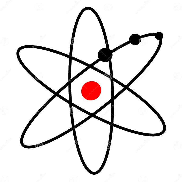 Atomic icon stock vector. Illustration of design, engineer - 24550554