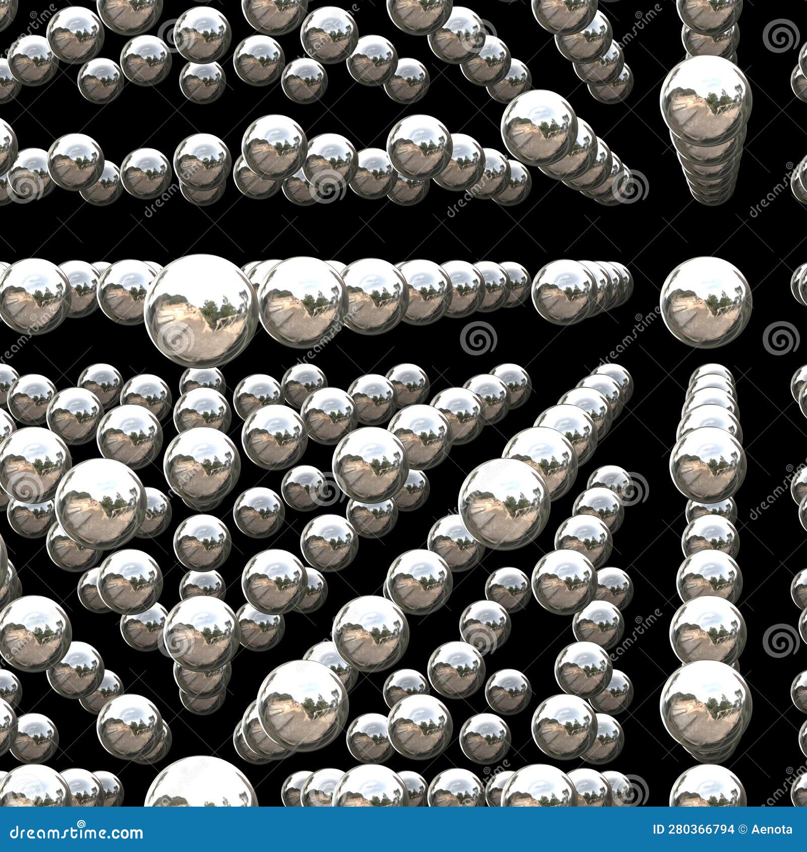 Atomic Interminable Crystal Cell Stock Illustration - Illustration of ...