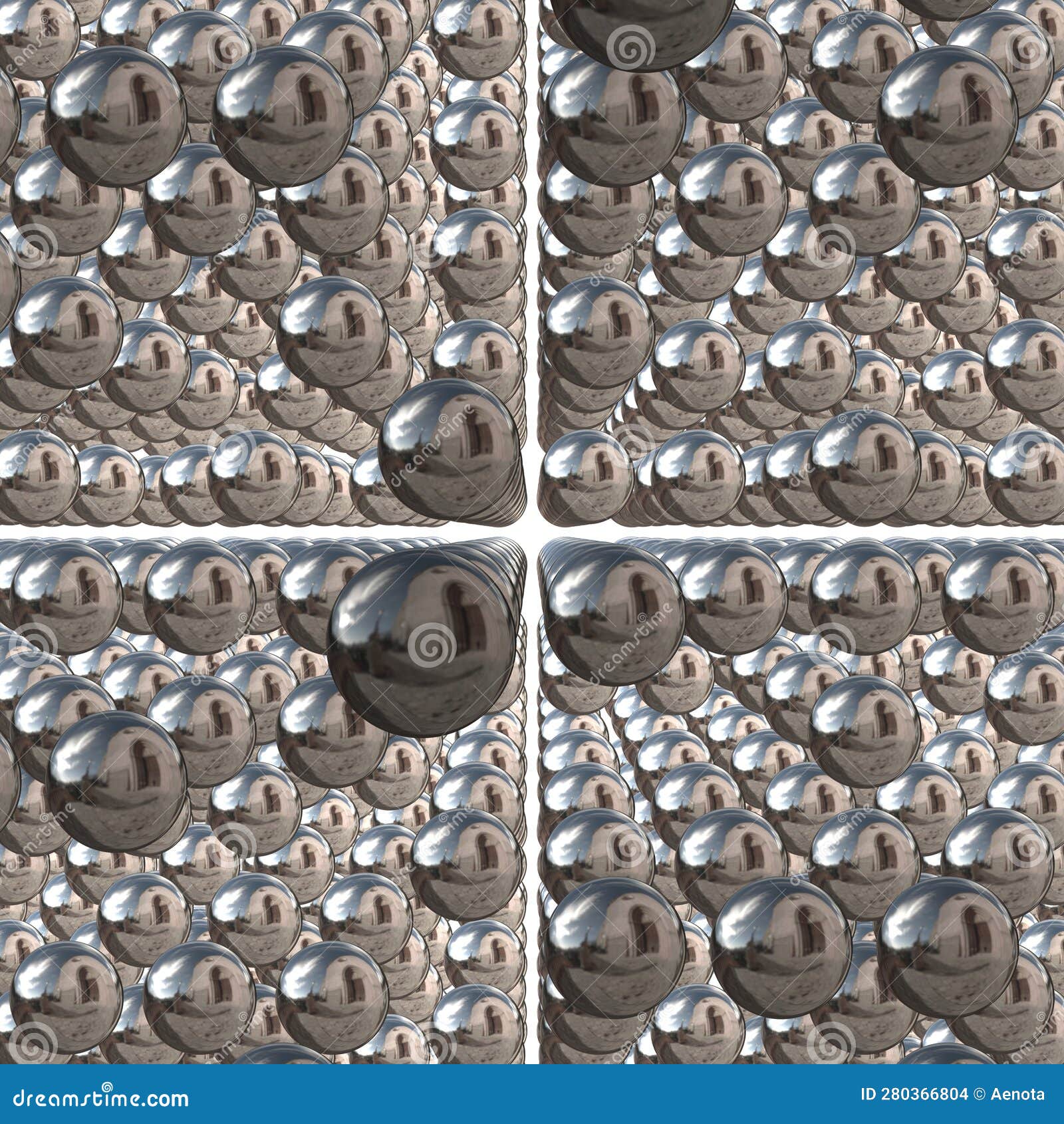 Atomic Interminable Crystal Cell Stock Photo | CartoonDealer.com #279431868