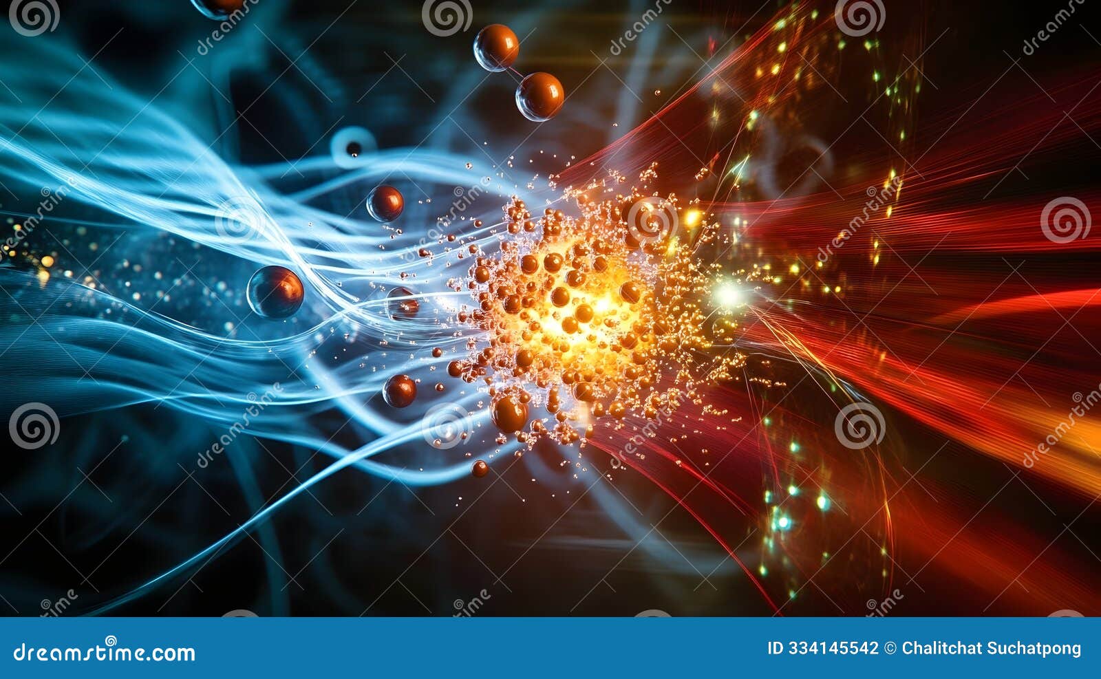 Atomic Isotope Breakdown with Particles in Motion and Energy Waves of ...