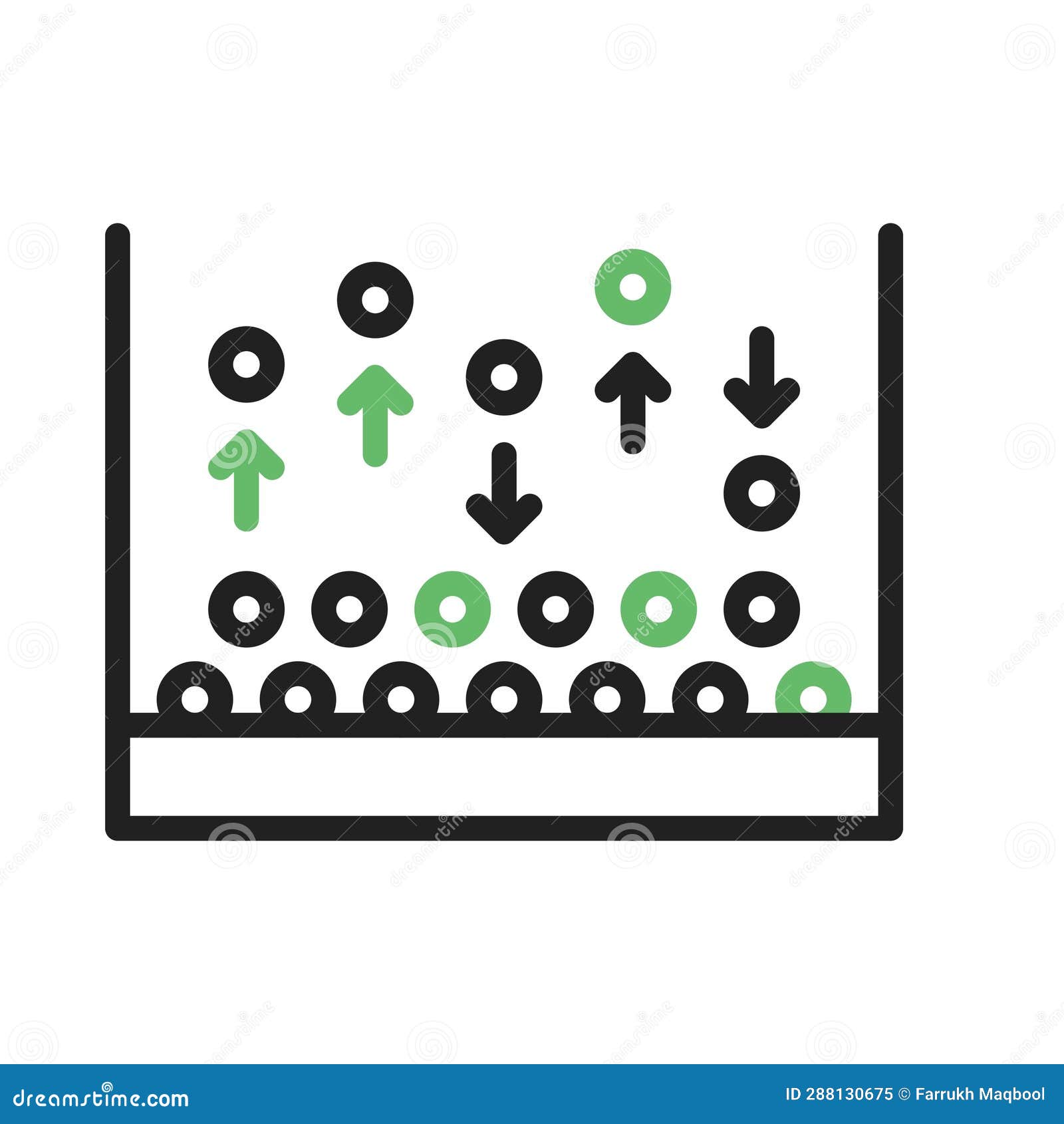 Atomic Layer Deposition Icon Image. Stock Vector - Illustration of ...