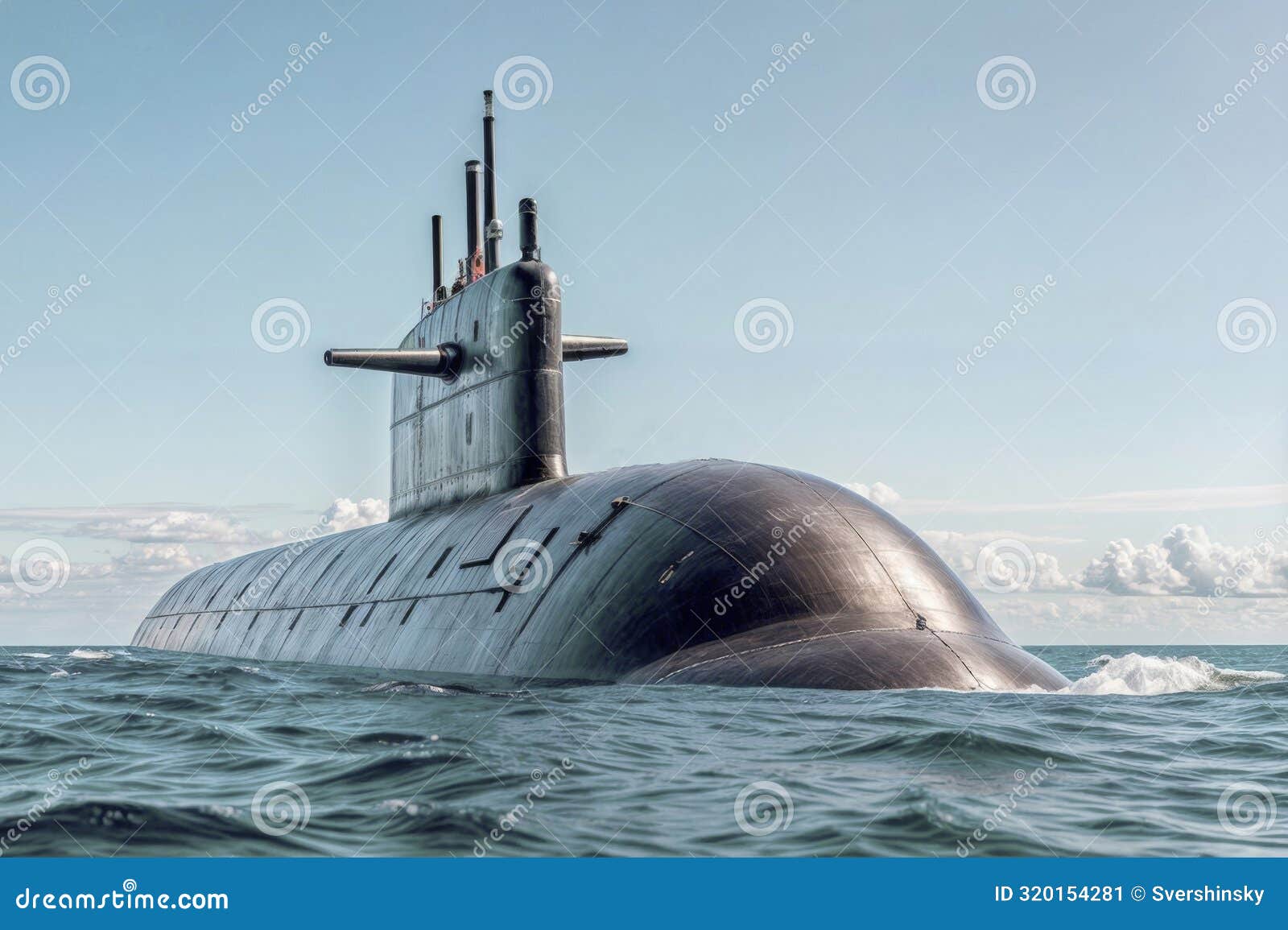 Military Nuclear Submarine Launches Torpedo Missile In Vast Expanse Of ...