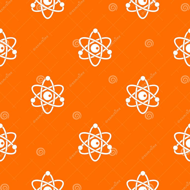 Atomic Model Pattern Seamless Stock Vector - Illustration of abstract ...