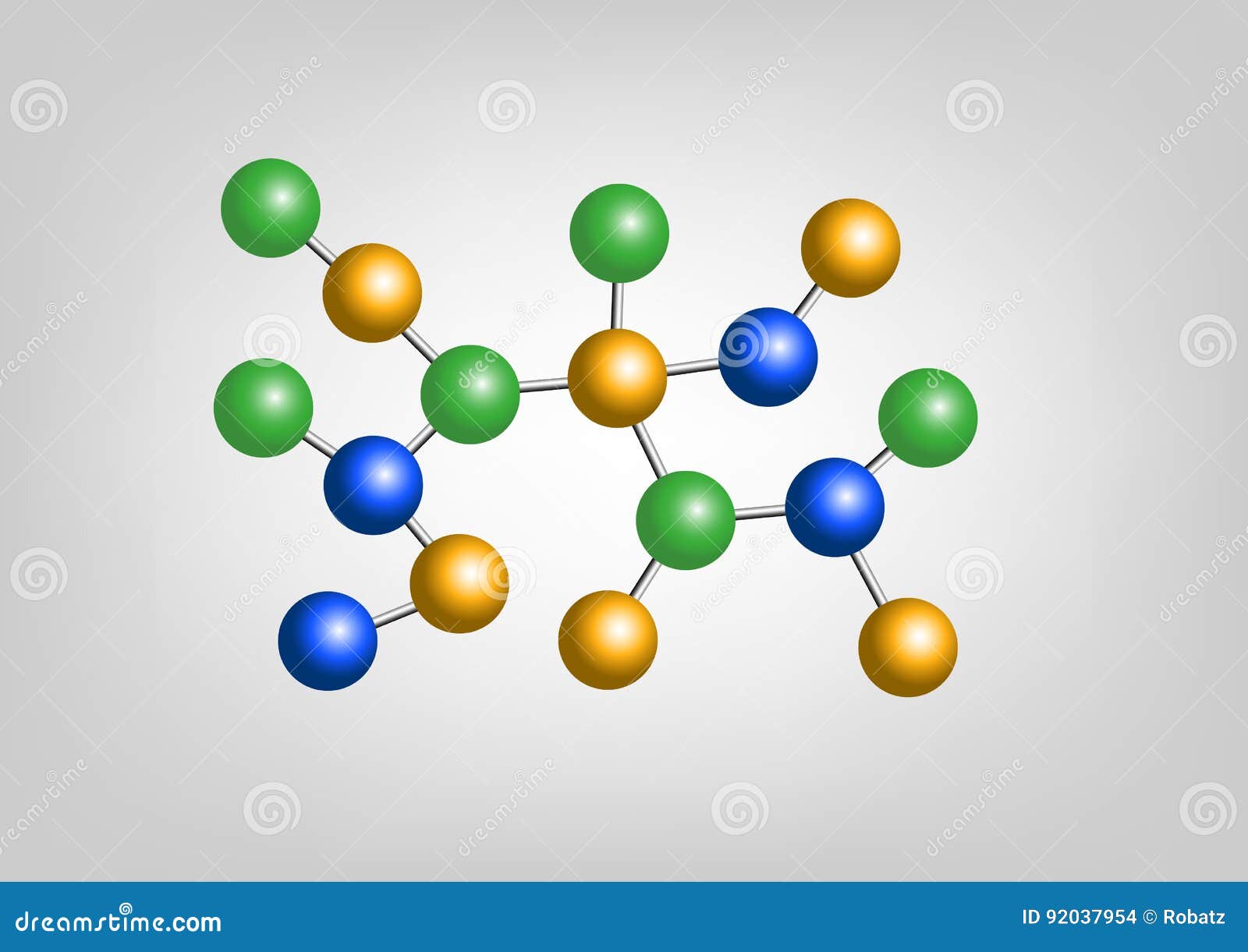 Atomic Molecule Structure In Chemistry Royalty-Free Stock Image ...