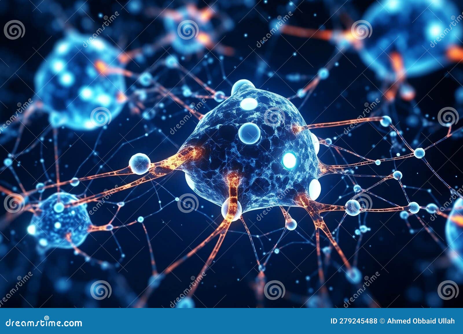Atomic Neural Network Structure in the Brain, Generative Ai Stock ...