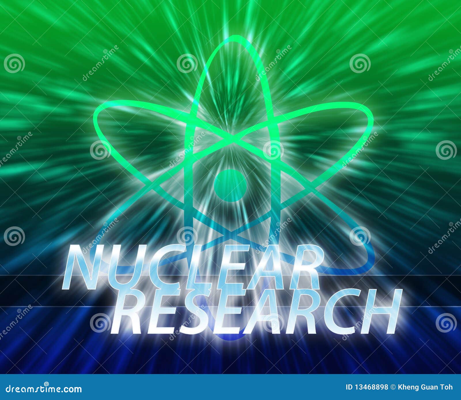 Nuclear Energy Radioactive Ionizing Atomic Radiation Round Symbol Shape ...