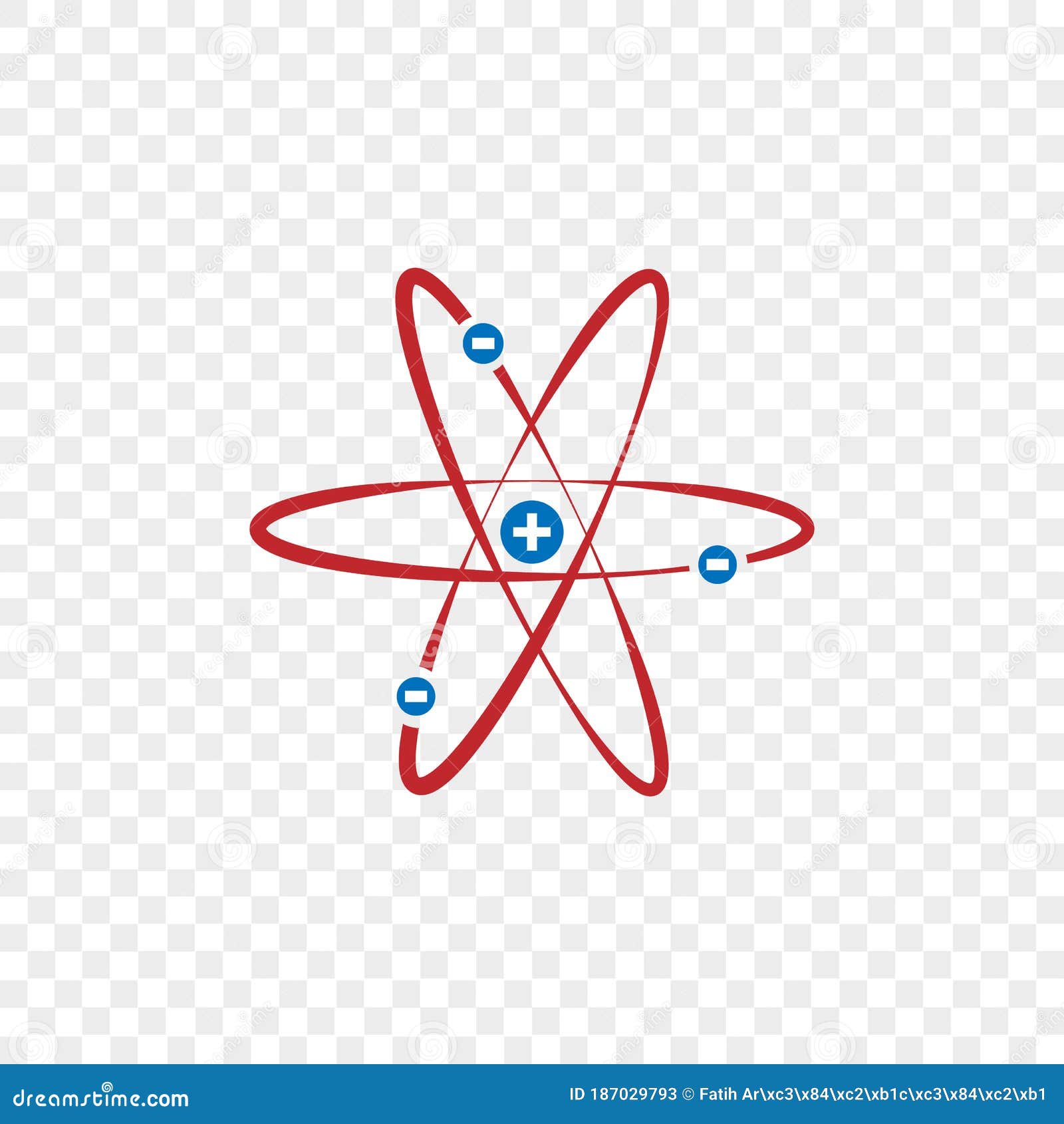 Atomic Nucleus Icon Structure. Isolated Vector Design Stock Vector ...