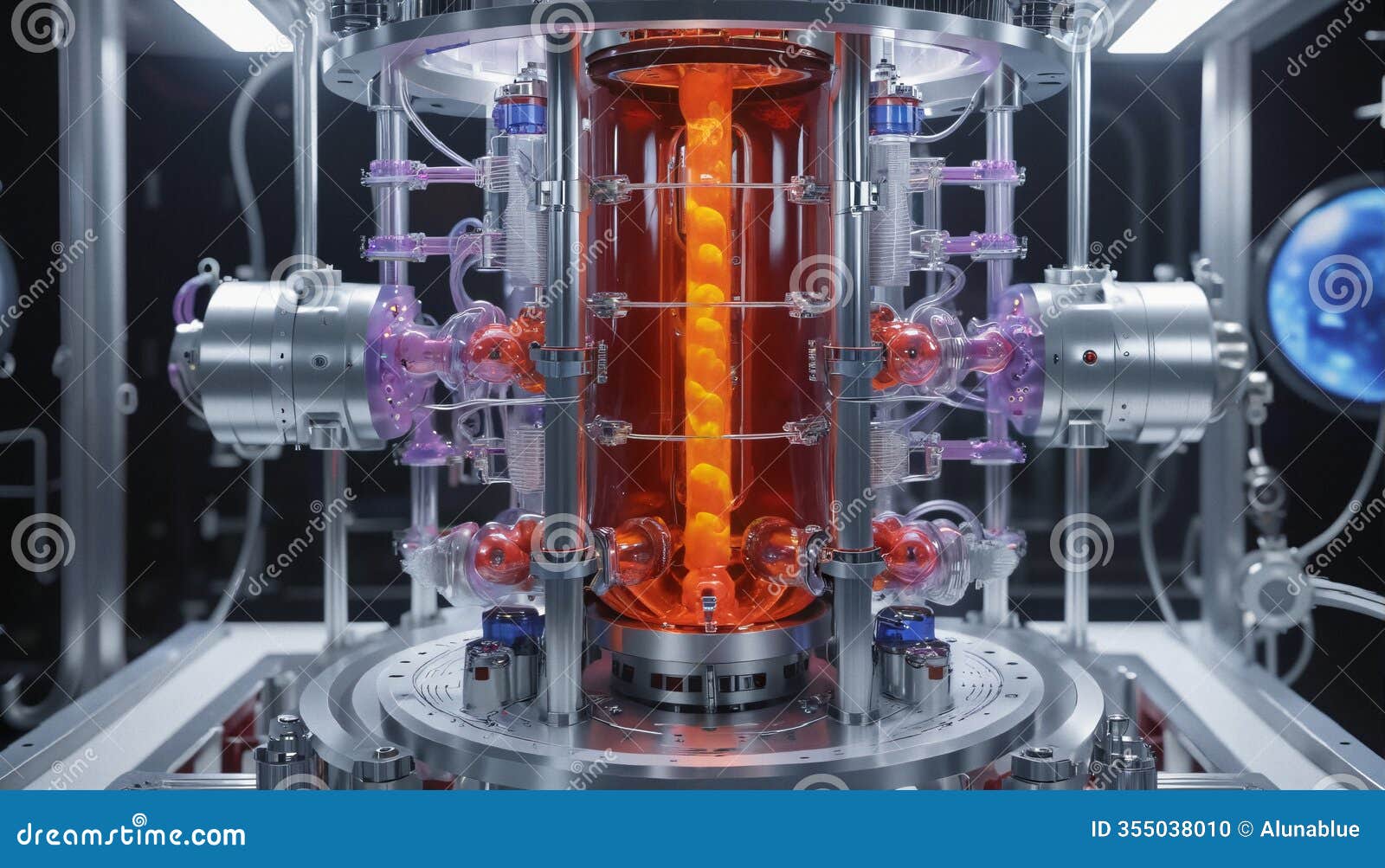 Atomic Precision Chamber in Action Stock Photo - Image of optical, industrial: 355038010