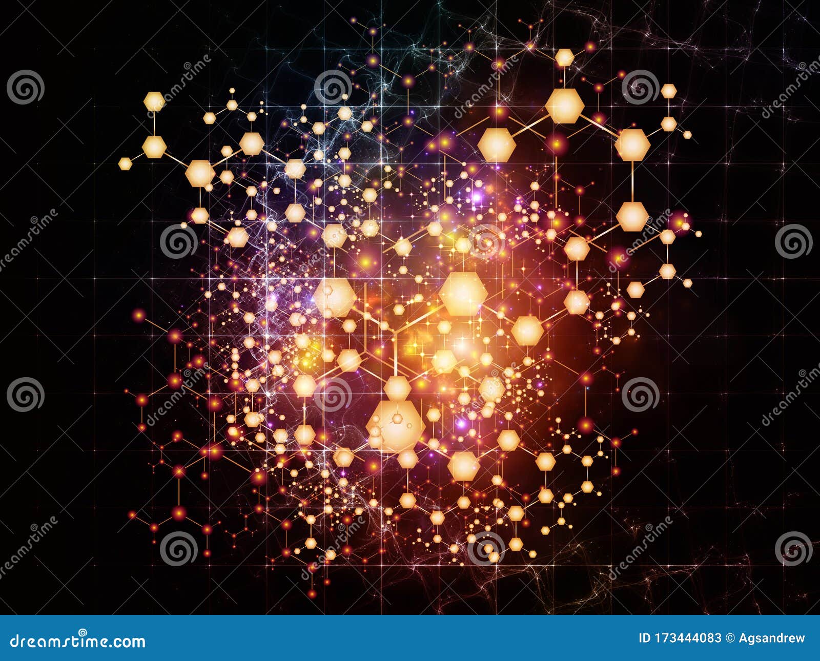 Atomic Radiation stock illustration. Illustration of medicine - 173444083