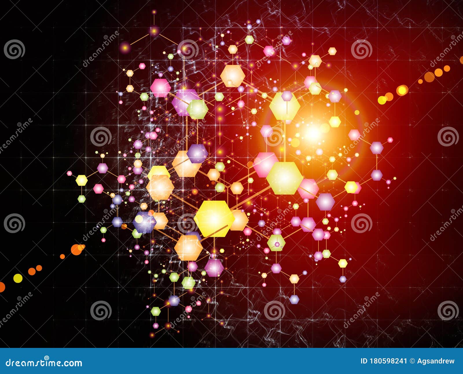 Atomic Radiation stock illustration. Illustration of life - 180598241