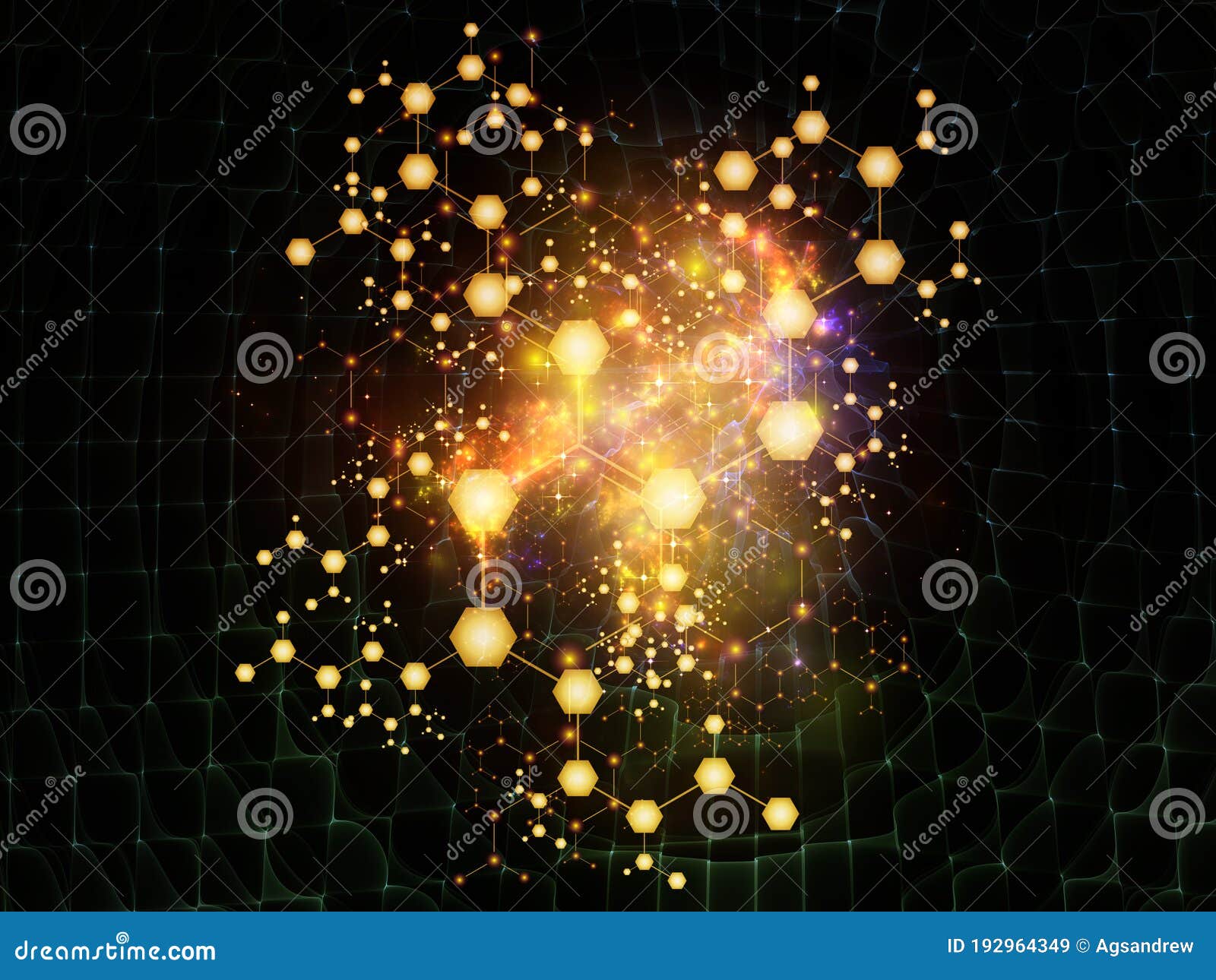 Atomic Radiation stock illustration. Illustration of radiate - 192964349
