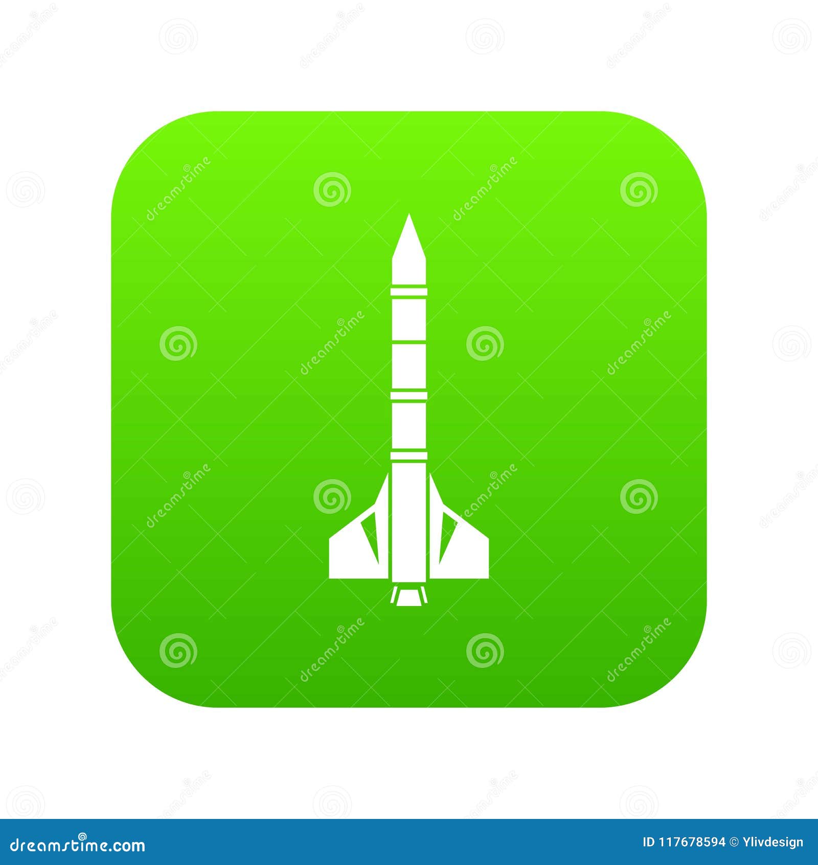 Atomic Rocket Flying Nuclear Missile Weapons Radioactive Bomb Military ...