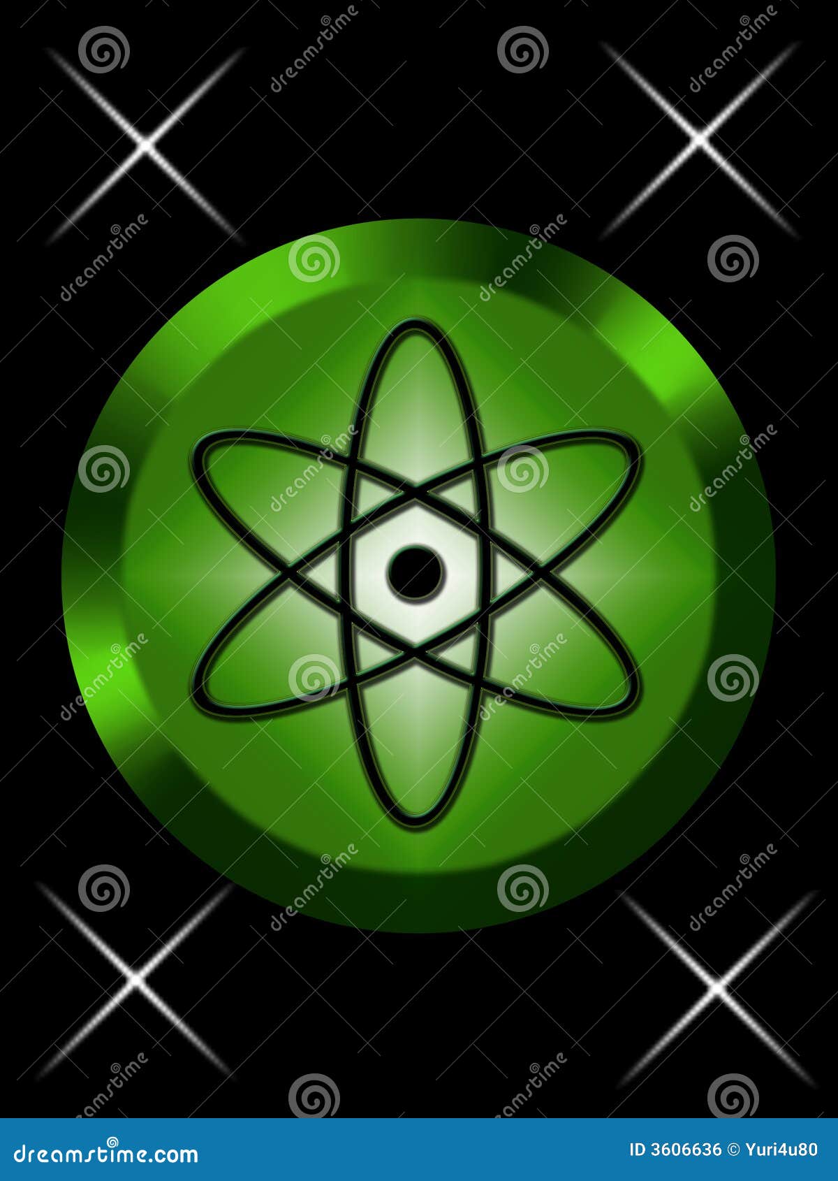 Atomic Sign Atom Structure Halo Royalty-Free Stock Photography ...