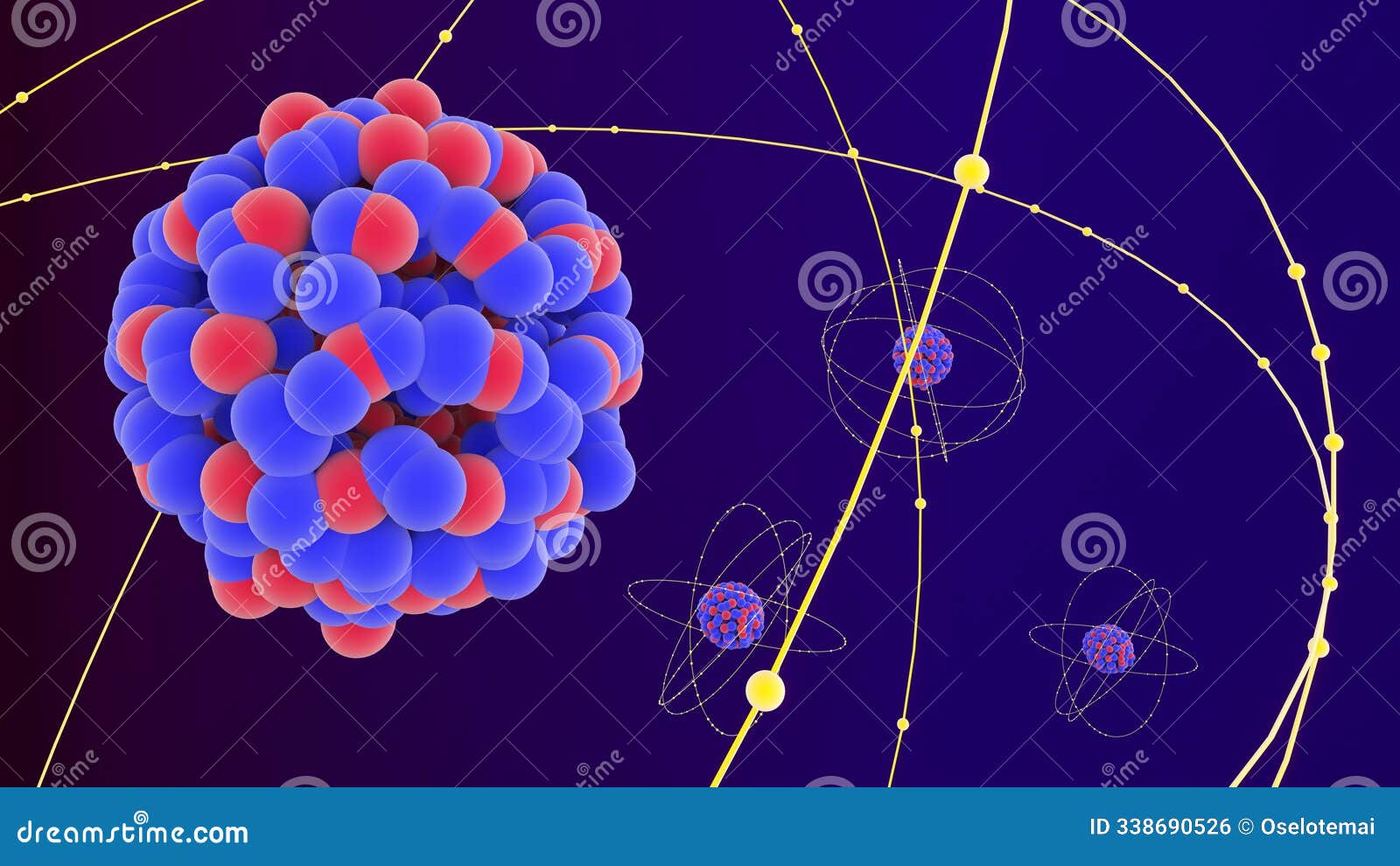 Neutrons Atom Types Stock Illustration | CartoonDealer.com #319357018