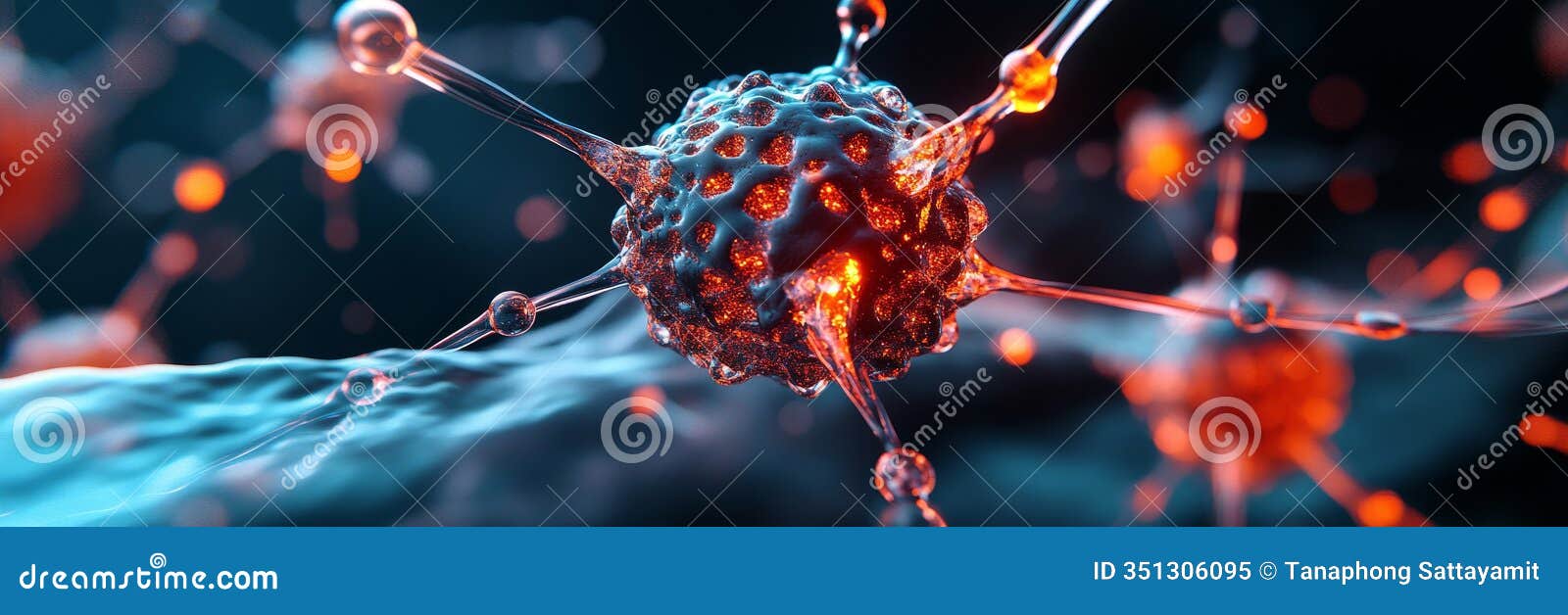 Atomic Structure Network Connection Microscopic View of a Complex ...