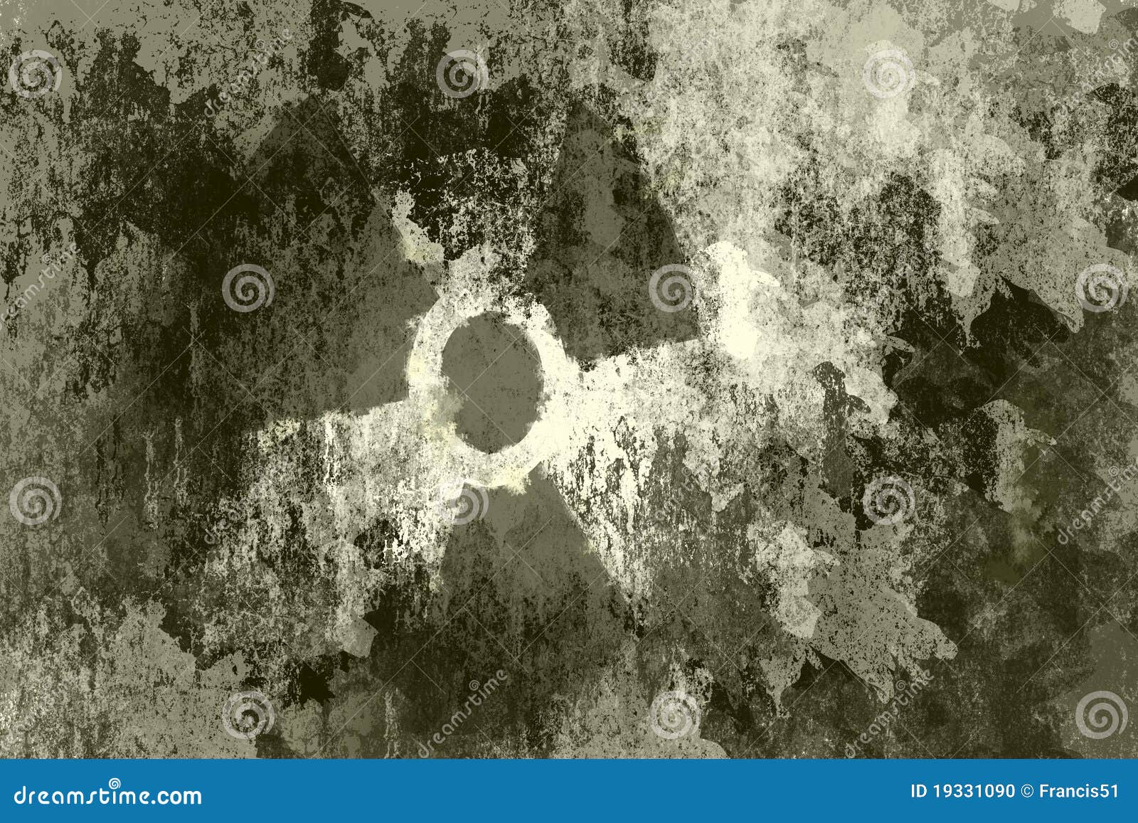 Atomic symbol stock illustration. Illustration of decay - 19331090