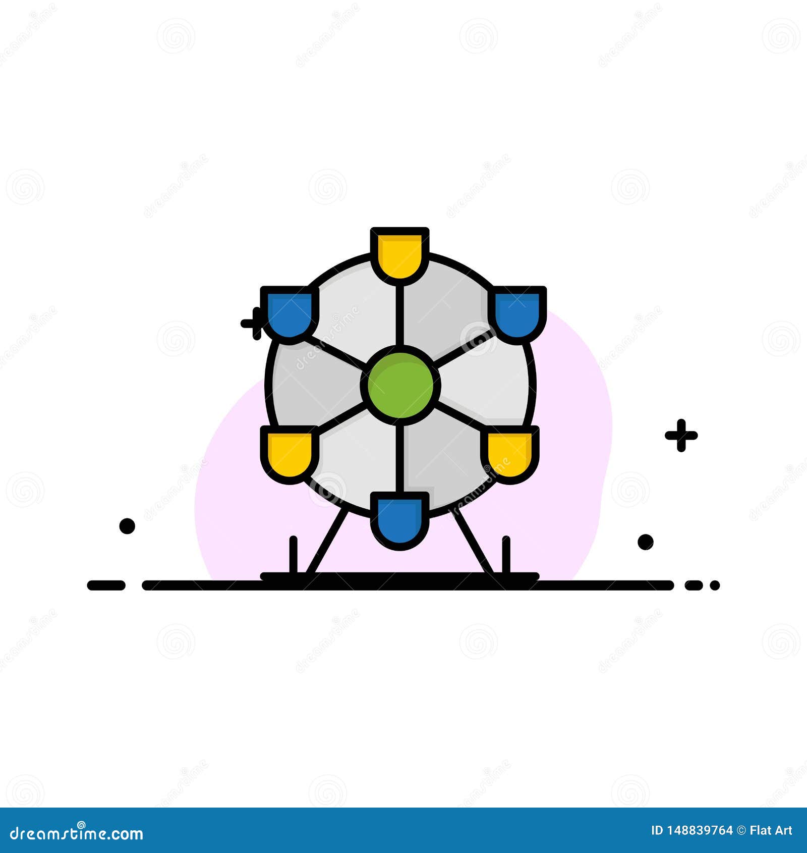 Atomium, Landmark, Monument Infographics Presentation Template. 5 Steps ...