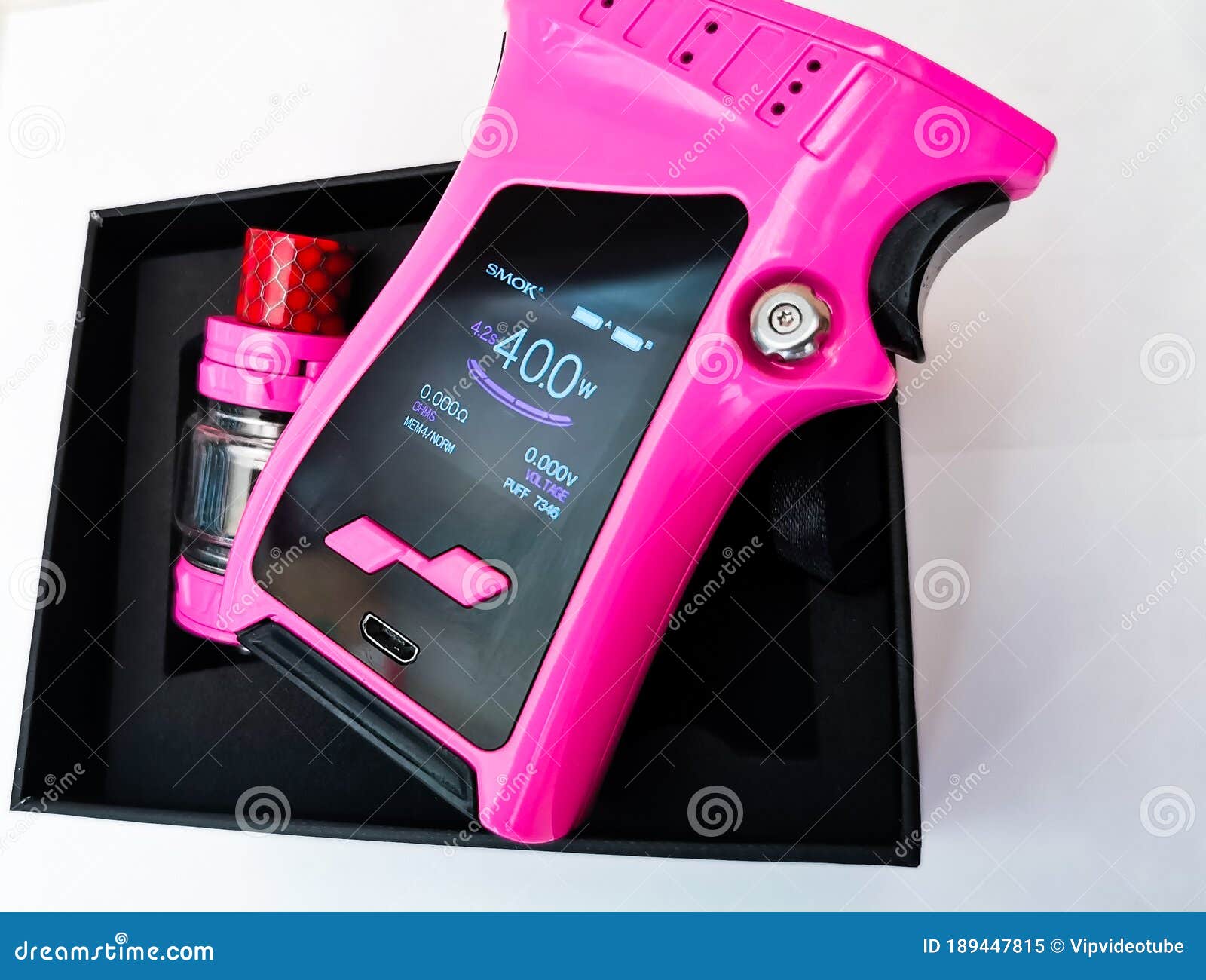 Atomizer and Vape Body in Pink Editorial Image - Image of lavender ...