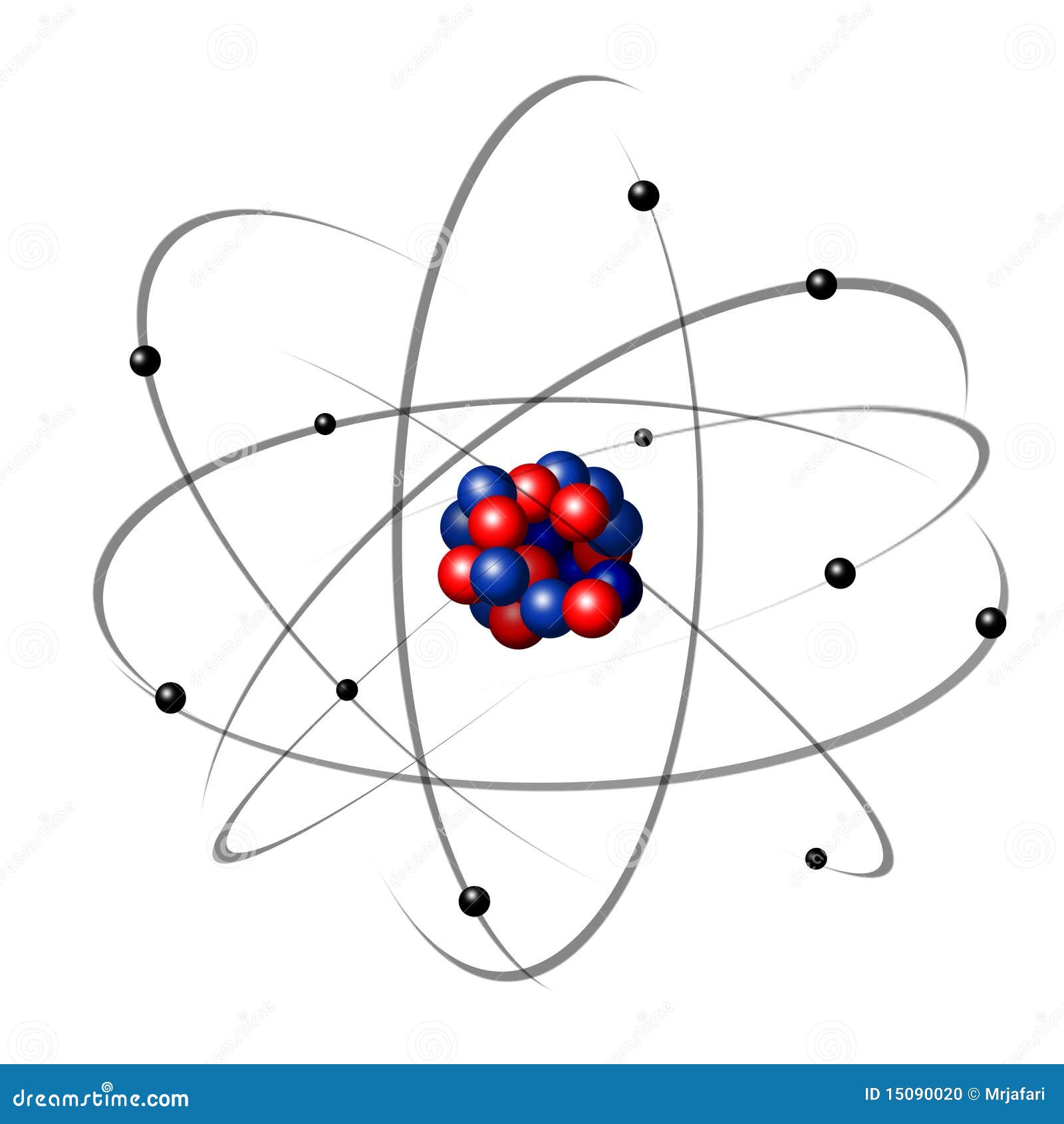 Atomo illustrazione di stock. Illustrazione di laboratorio - 15090020