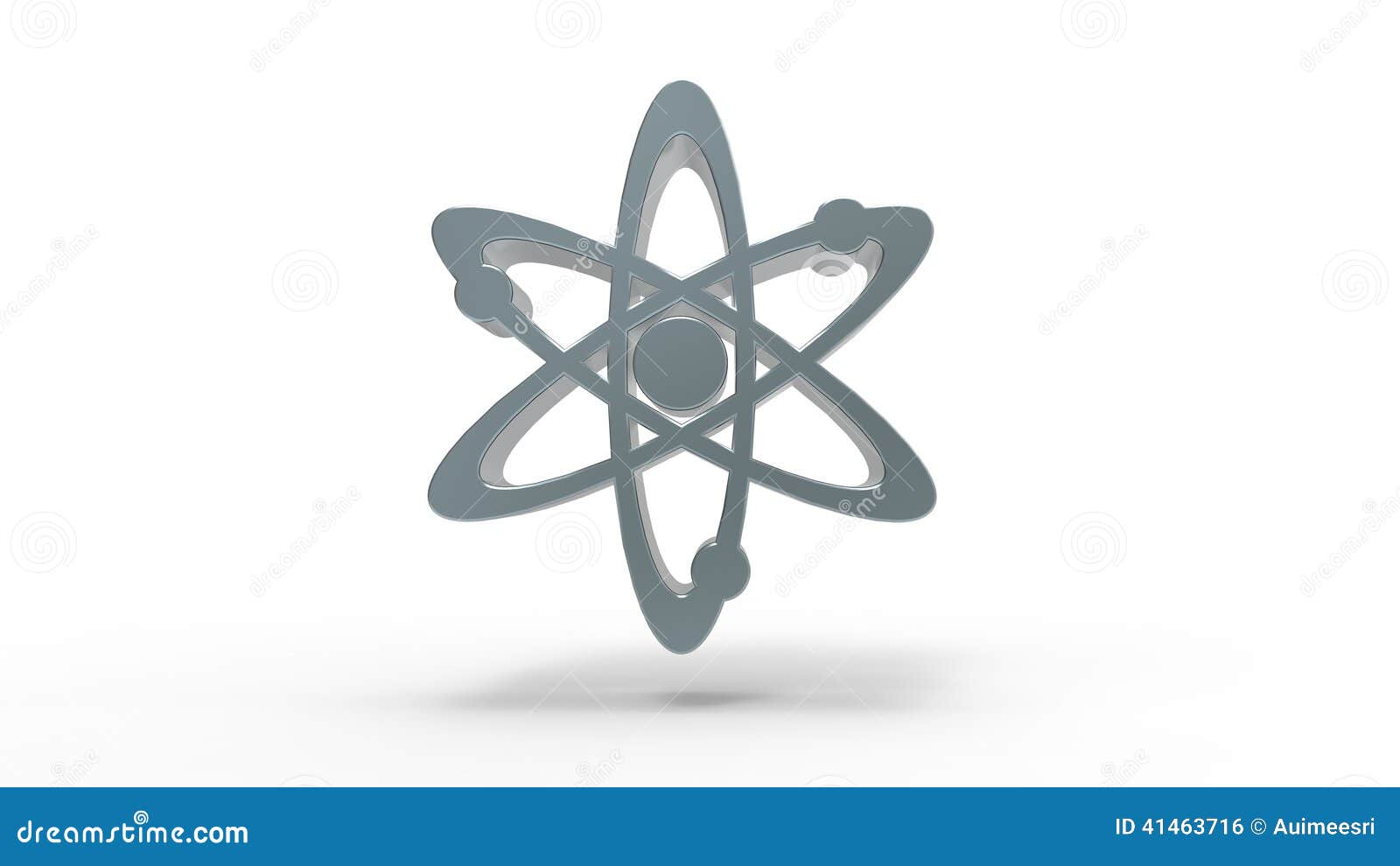 Atomsymbol stock abbildung. Illustration von ikone, physik - 41463716