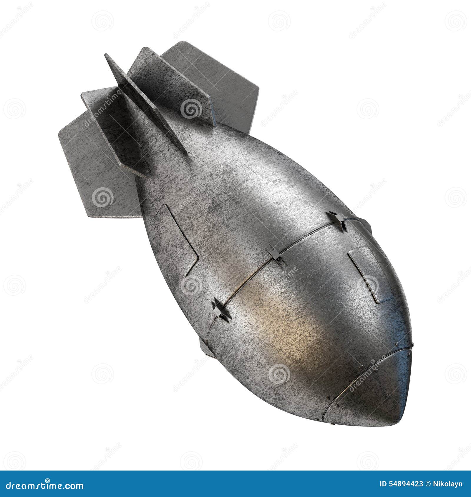 Atoombom stock afbeelding. Image of militair, geïsoleerd - 54894423