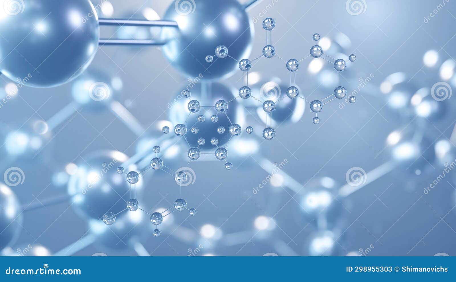 Atovaquone Molecule, Molecular Structures, Antimicrobial Medication, 3d ...