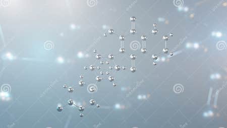 Atovaquone Molecular Structure, 3d Model Molecule, Antimicrobial ...