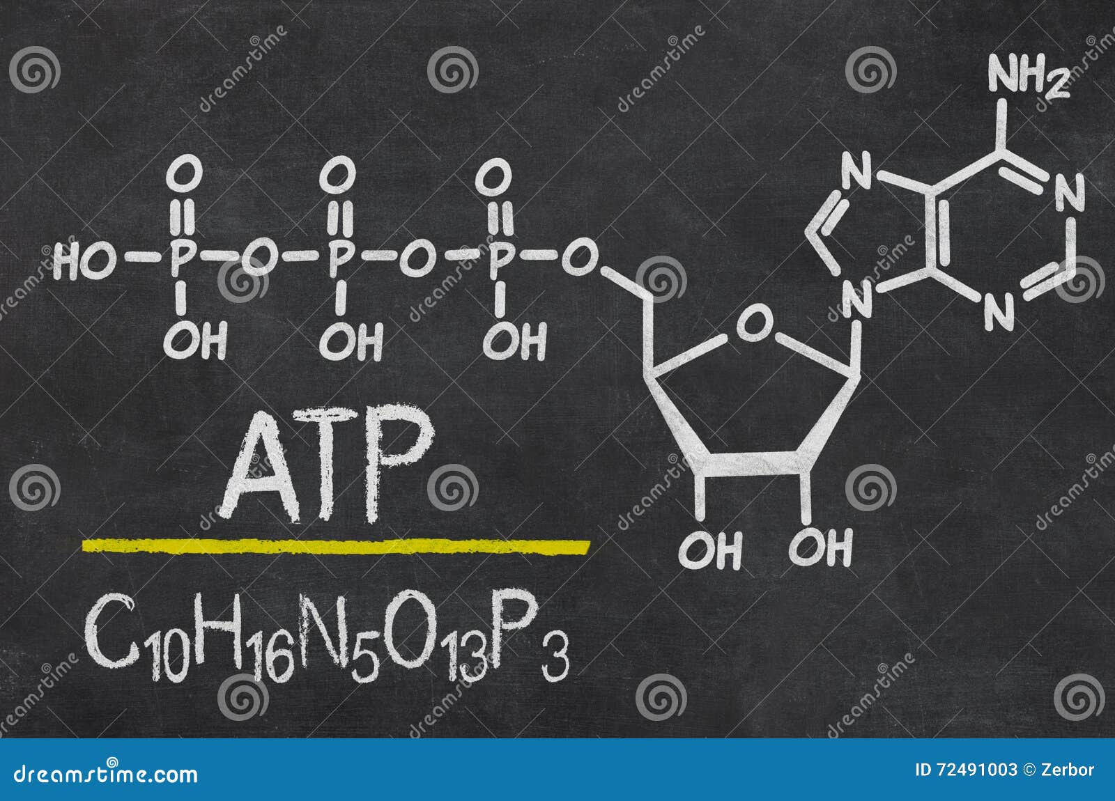 ATP stock illustration. Illustration of chemical, abstract - 72491003