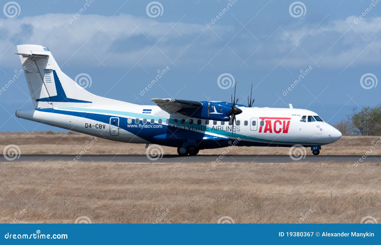 Passenger Aircraft Bombardier Q400 Of Aurora Airlines On Airfield ...