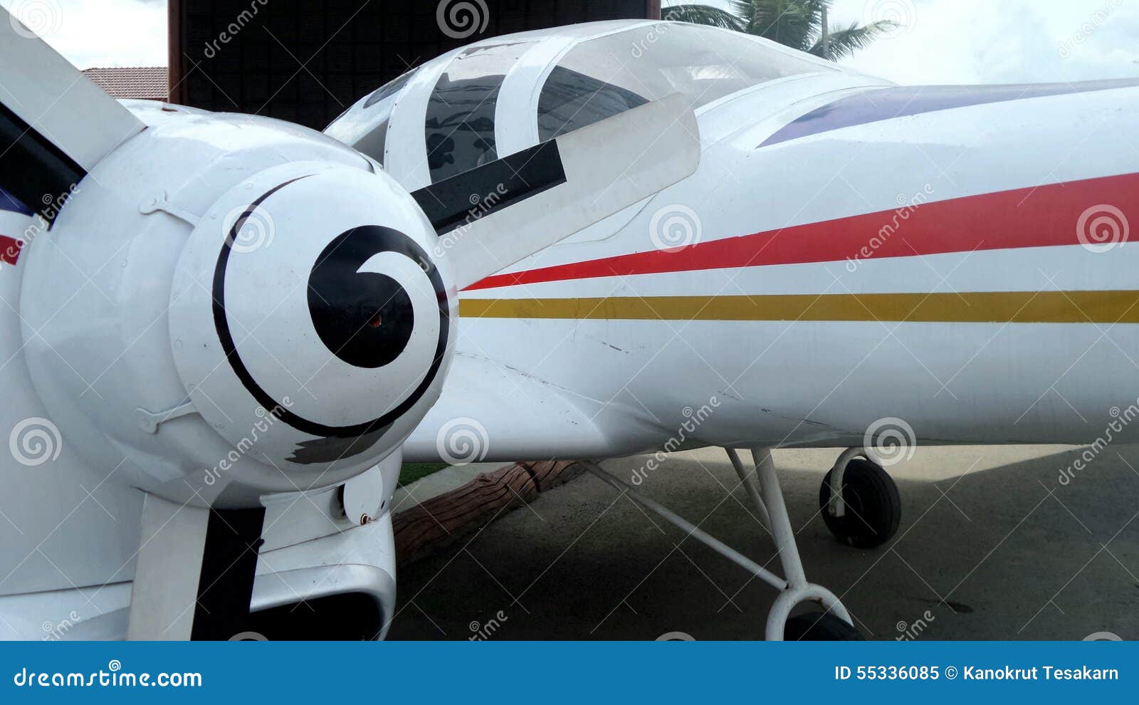 ATR aircraft and propeller stock image. Image of aircraft - 55336085