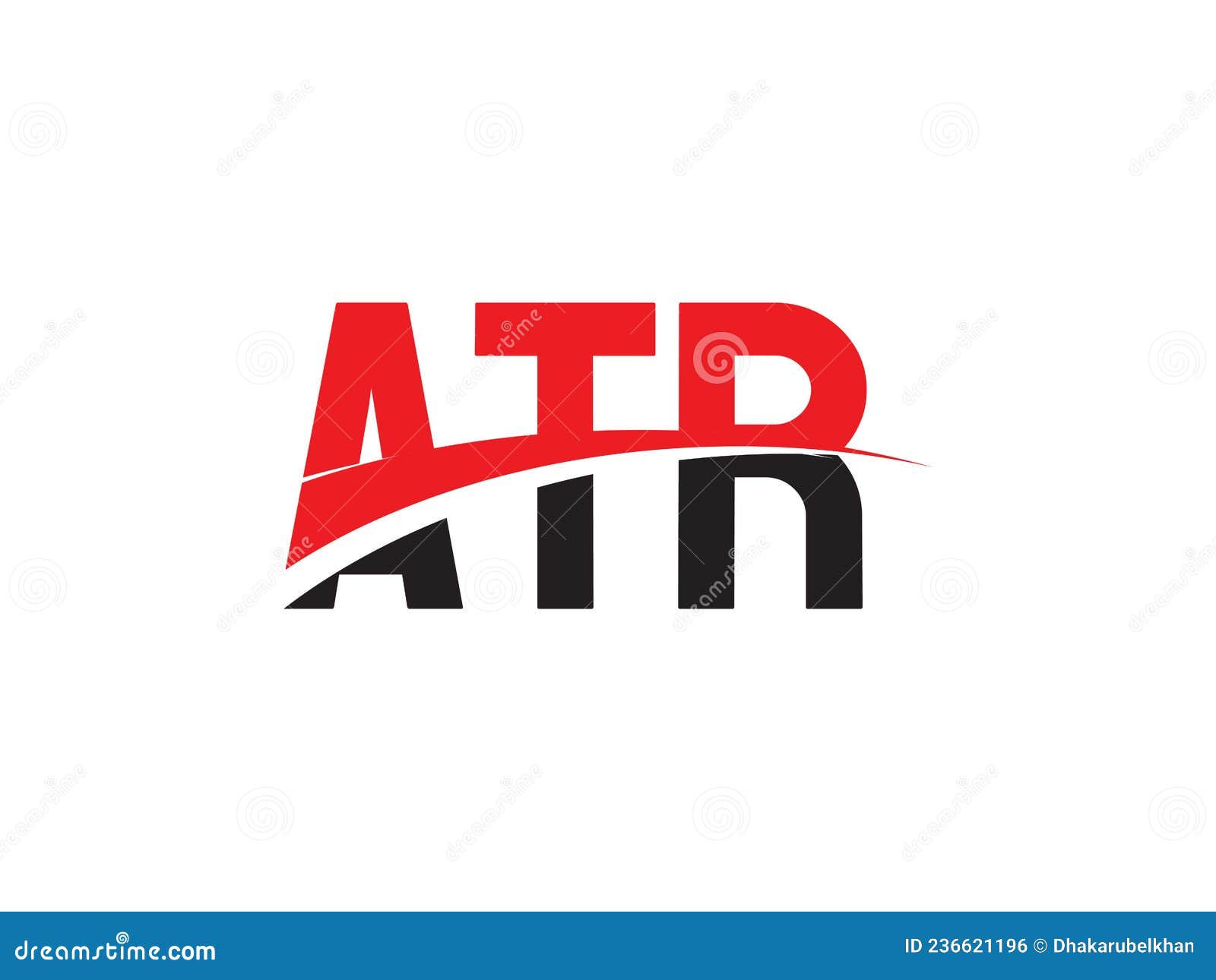 ATR Letter Initial Logo Design Vector Illustration Stock Vector ...