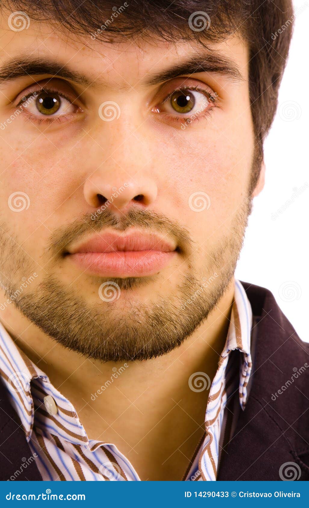 Atractive man stock image. Image of beauty, male, portrait - 14290433