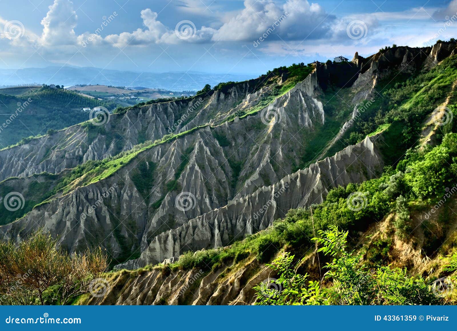 Atri natural park stock image. Image of panorama, abruzzi - 43361359